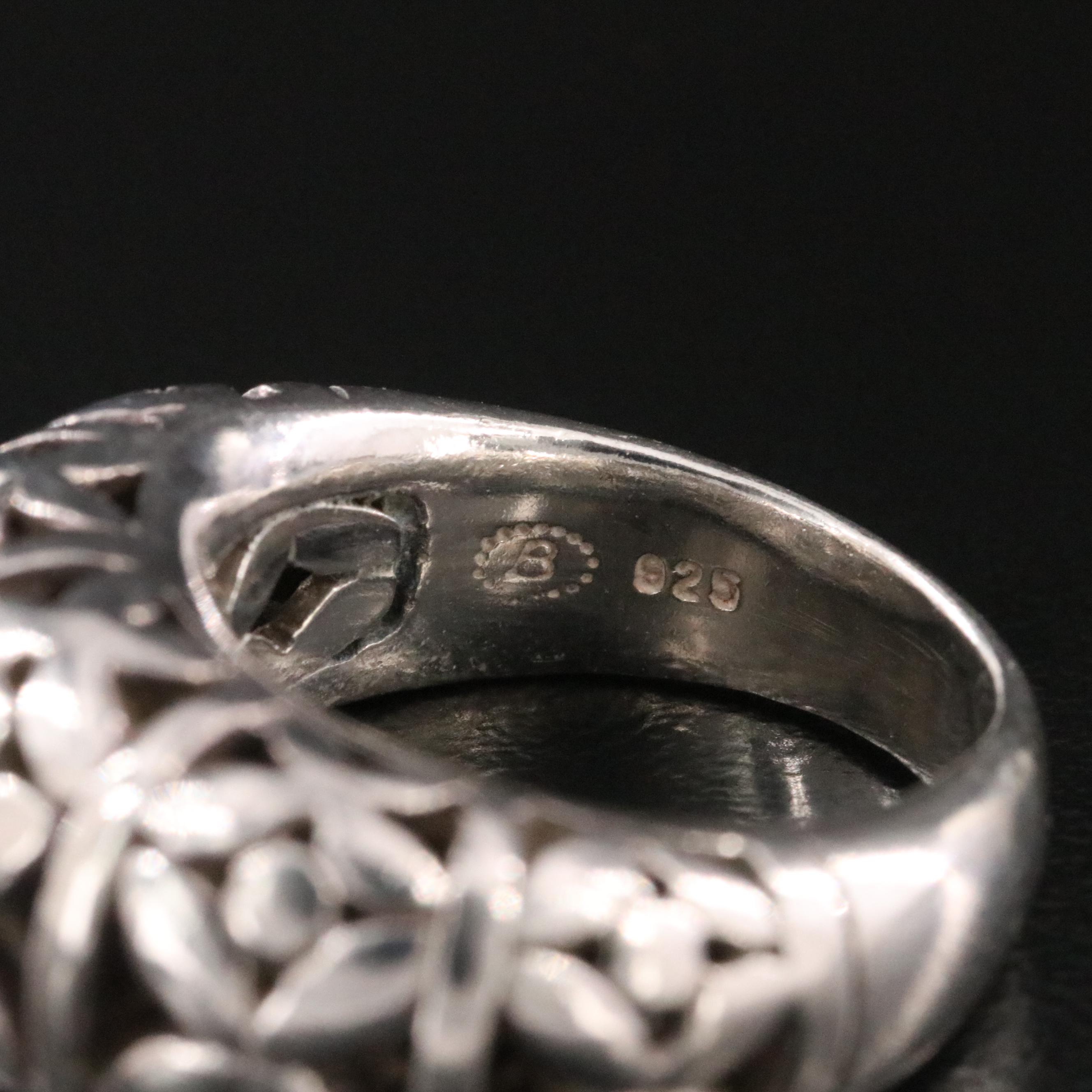 Sterling Bali Style Ring | EBTH