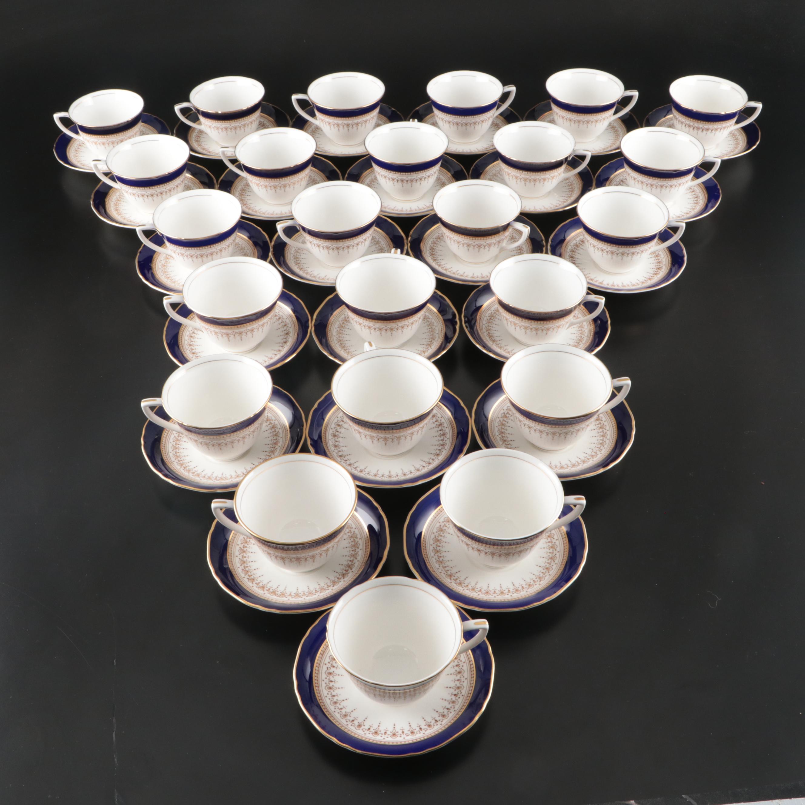 Royal Worcester "Regency" Bone China Dining Set, 20th Century | EBTH