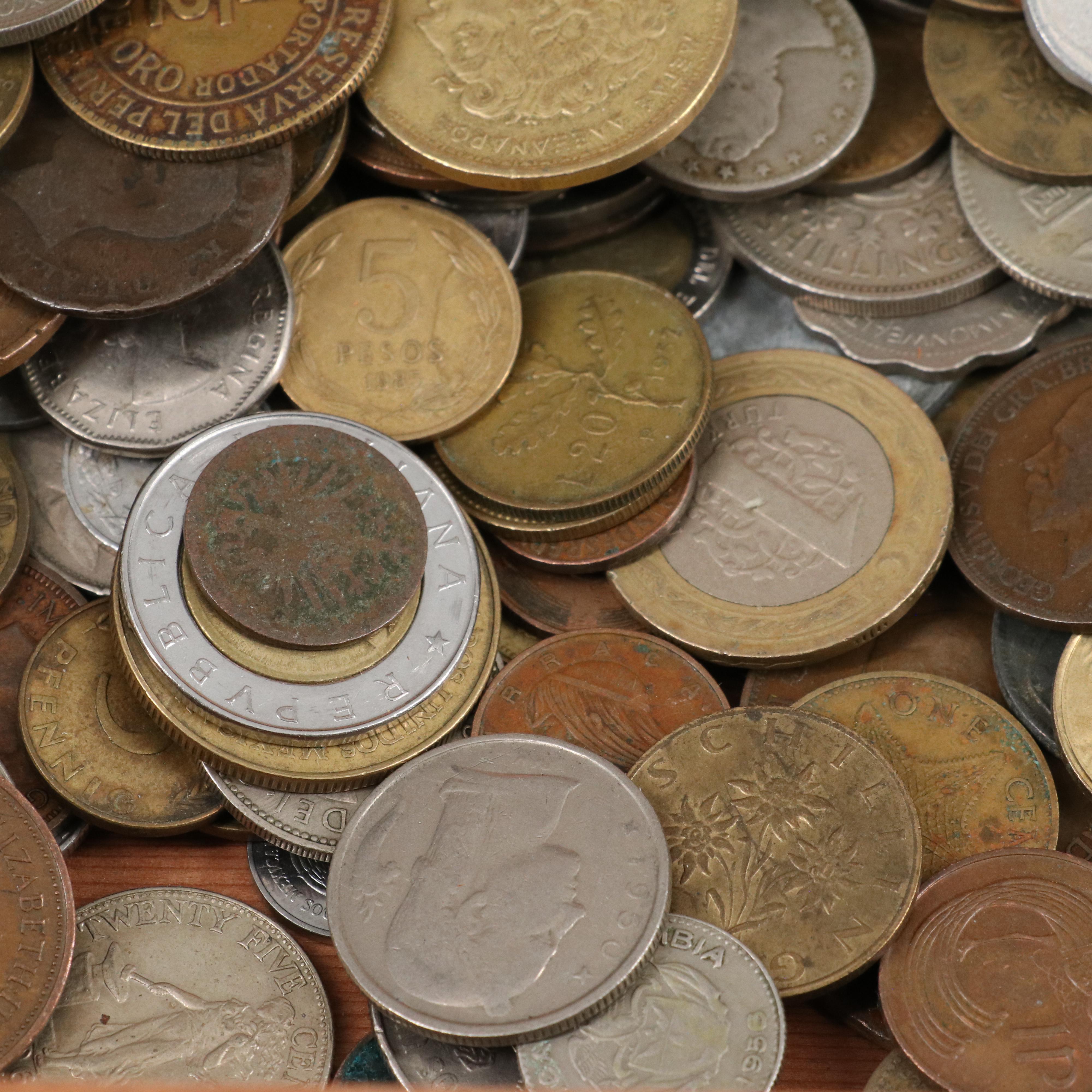 535 Foreign Coins and 23 Currency Notes | EBTH