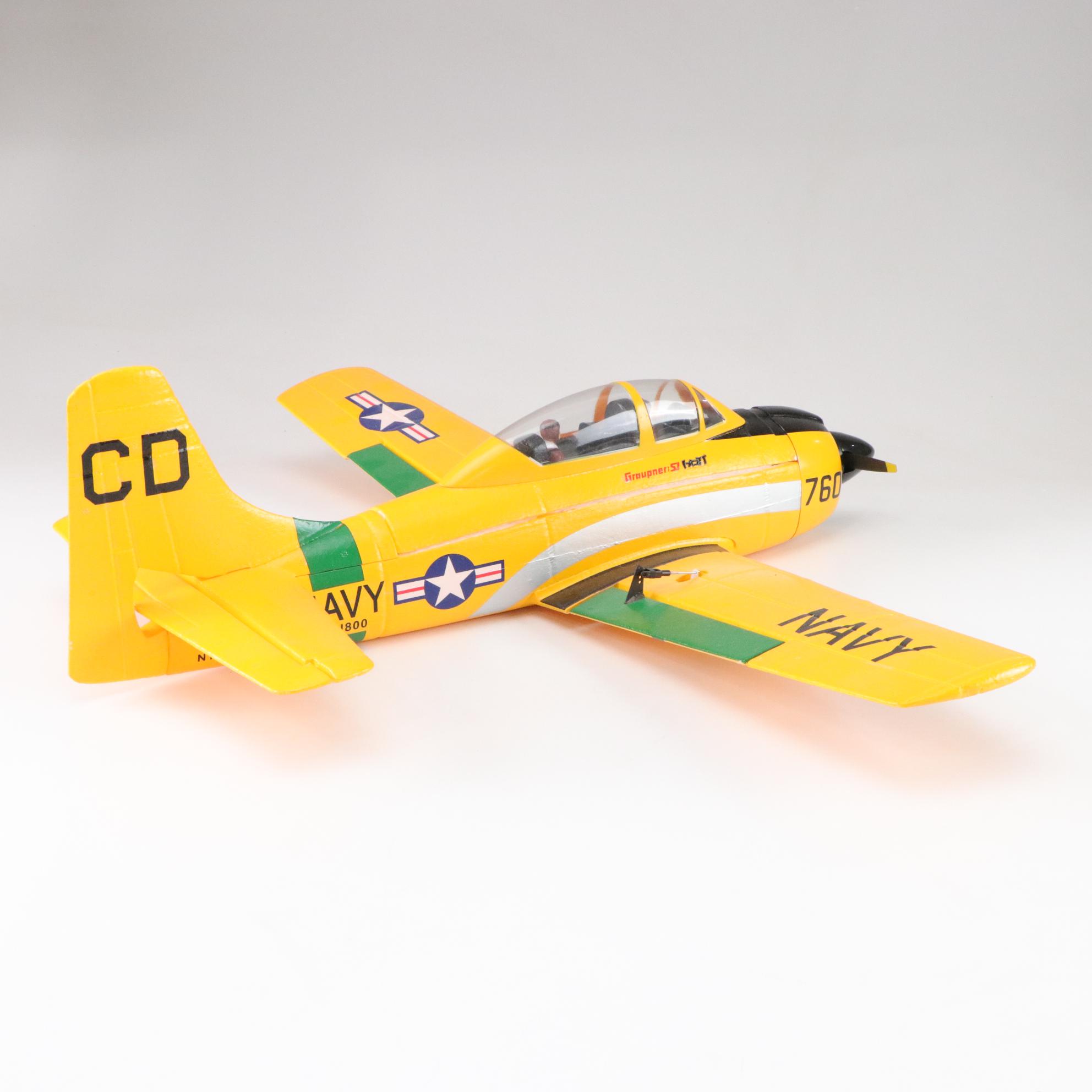 Graupner Trojan 9926 T-28 Yellow HoTT Model Plane | EBTH