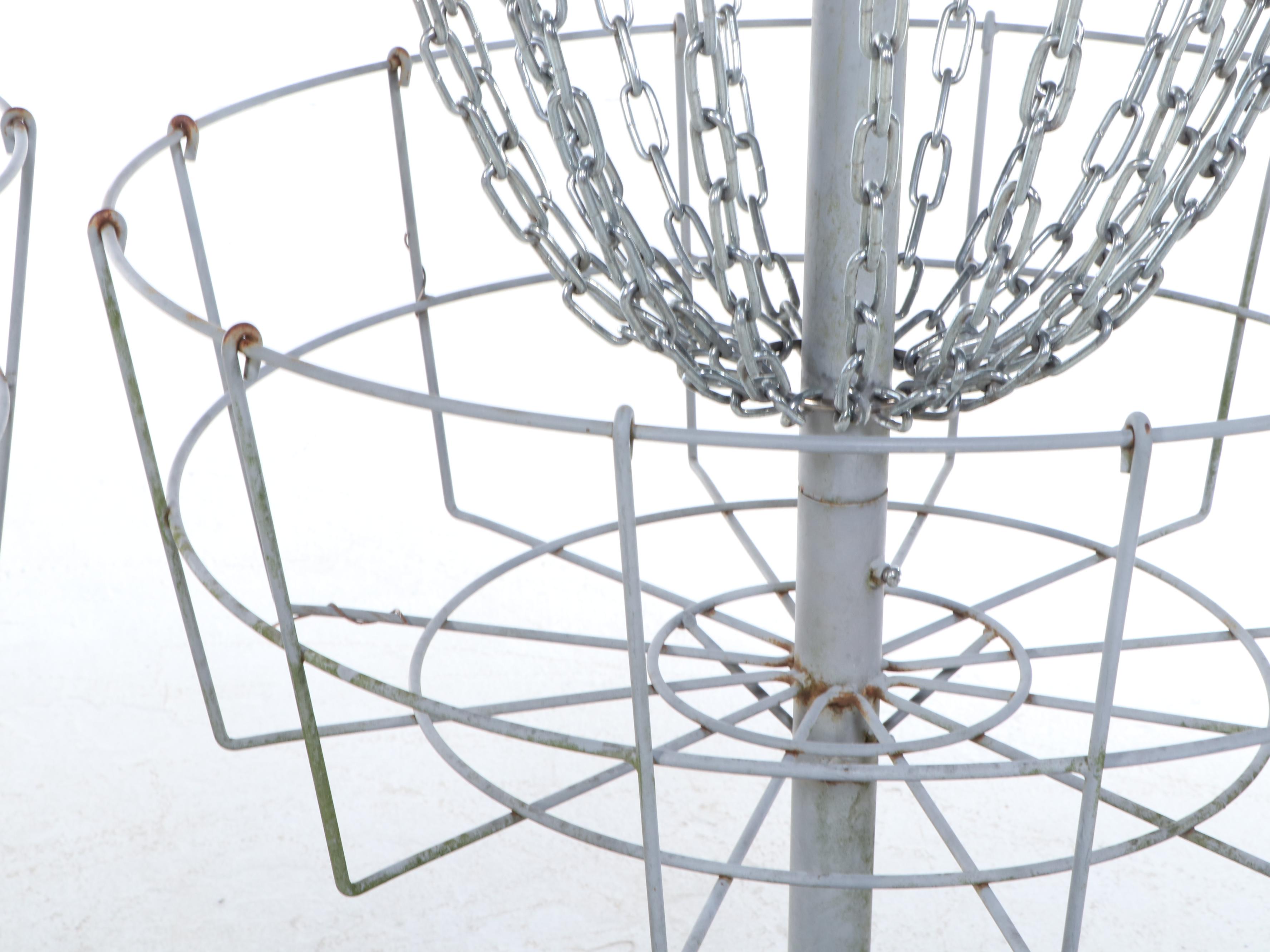 Pair of Innova Disc Golf Target Baskets | EBTH