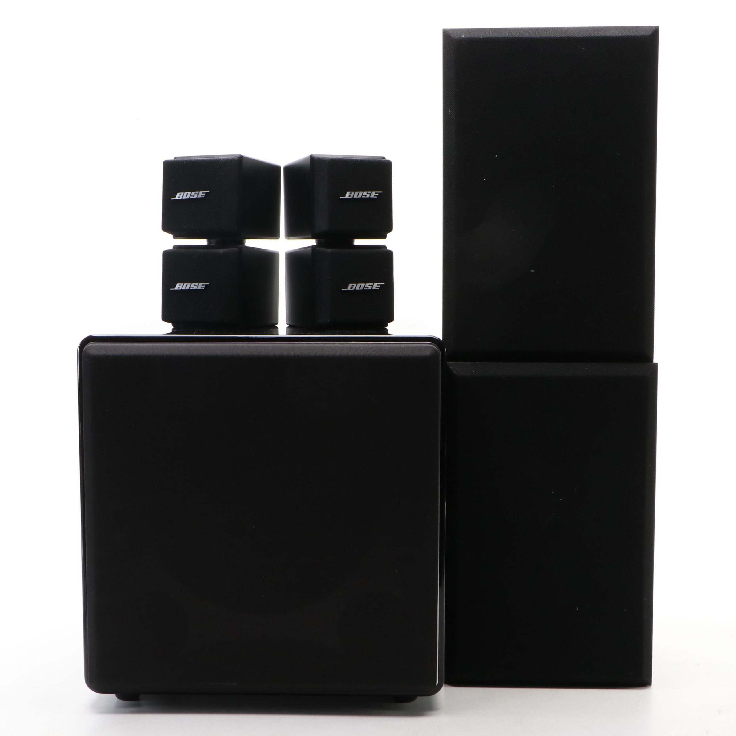 Bose Interaudio 2000 and Acoustimass Speakers with Episode Bash Speaker ...