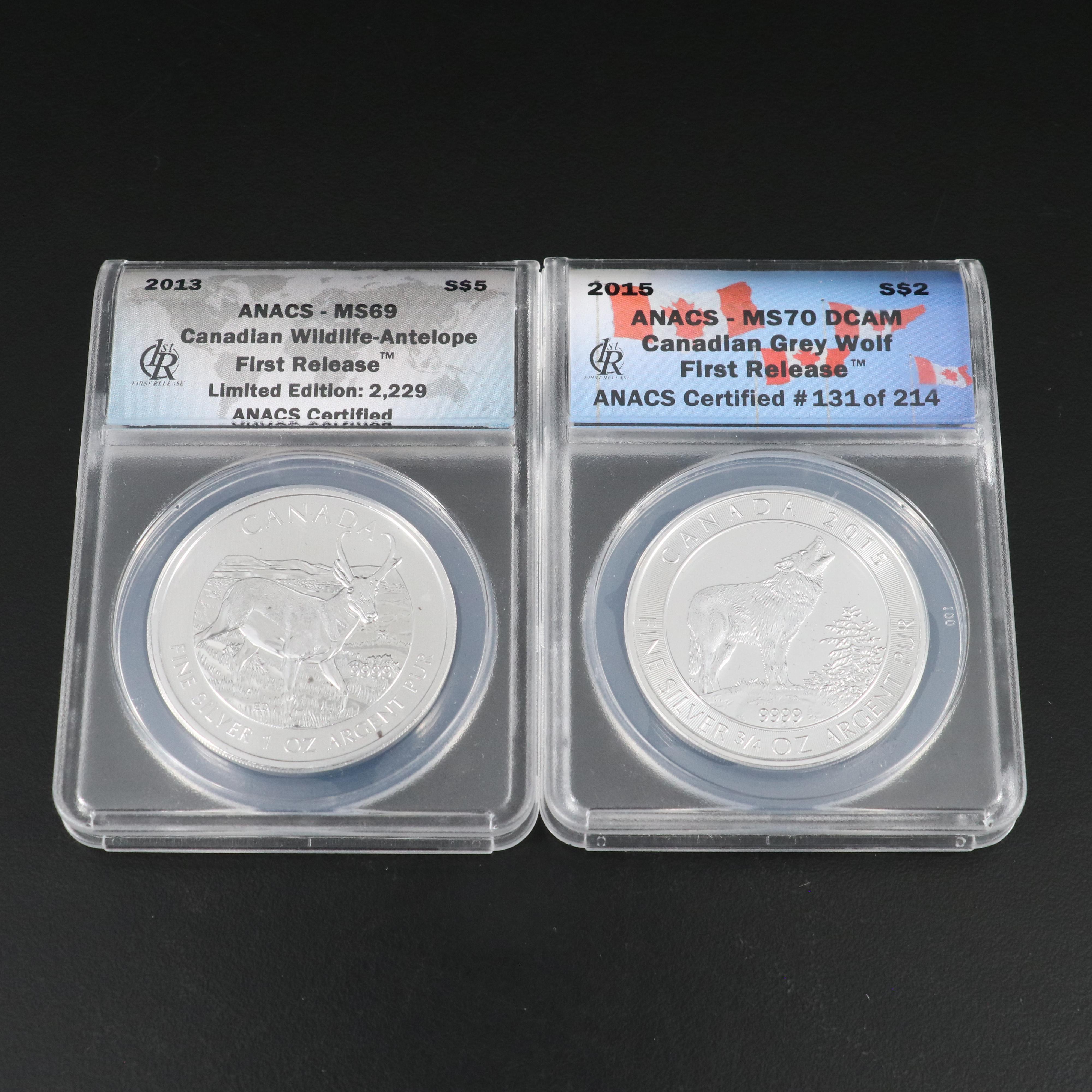 Twenty-Eight ANACS MS70 Foreign Silver Coins | EBTH