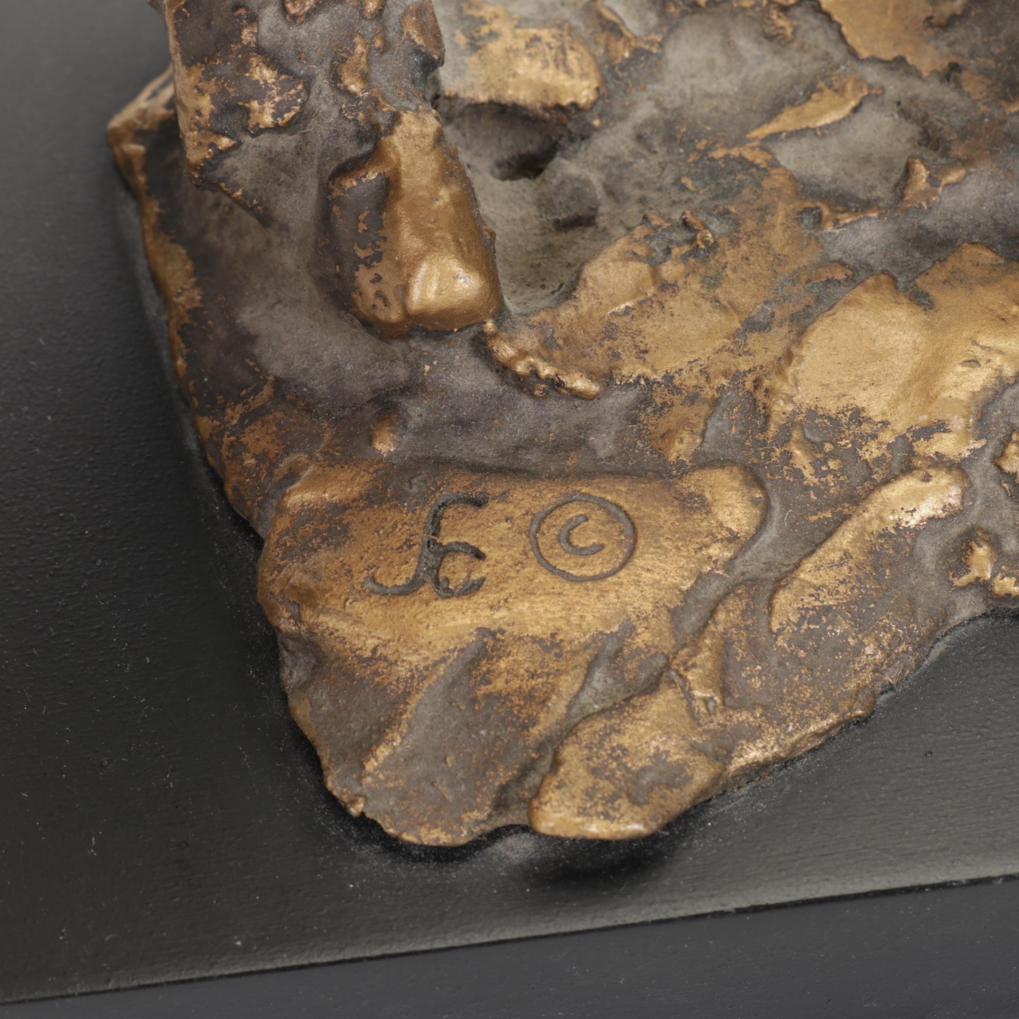 Edith Kolton "The Fisherman" Composite Sculpture | EBTH