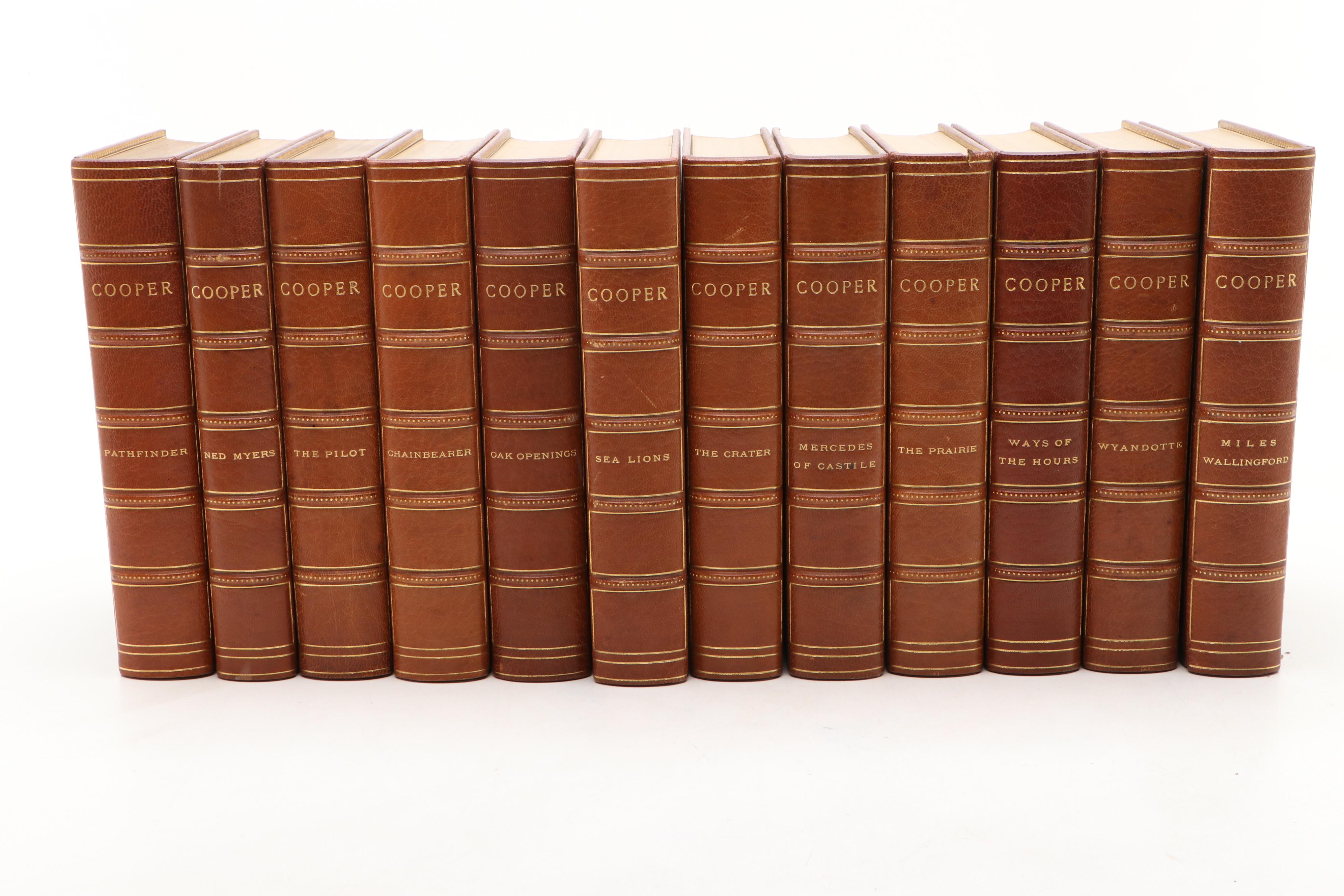 Iroquois Edition "The Writings of James Fenimore Cooper" Thirty-Three ...