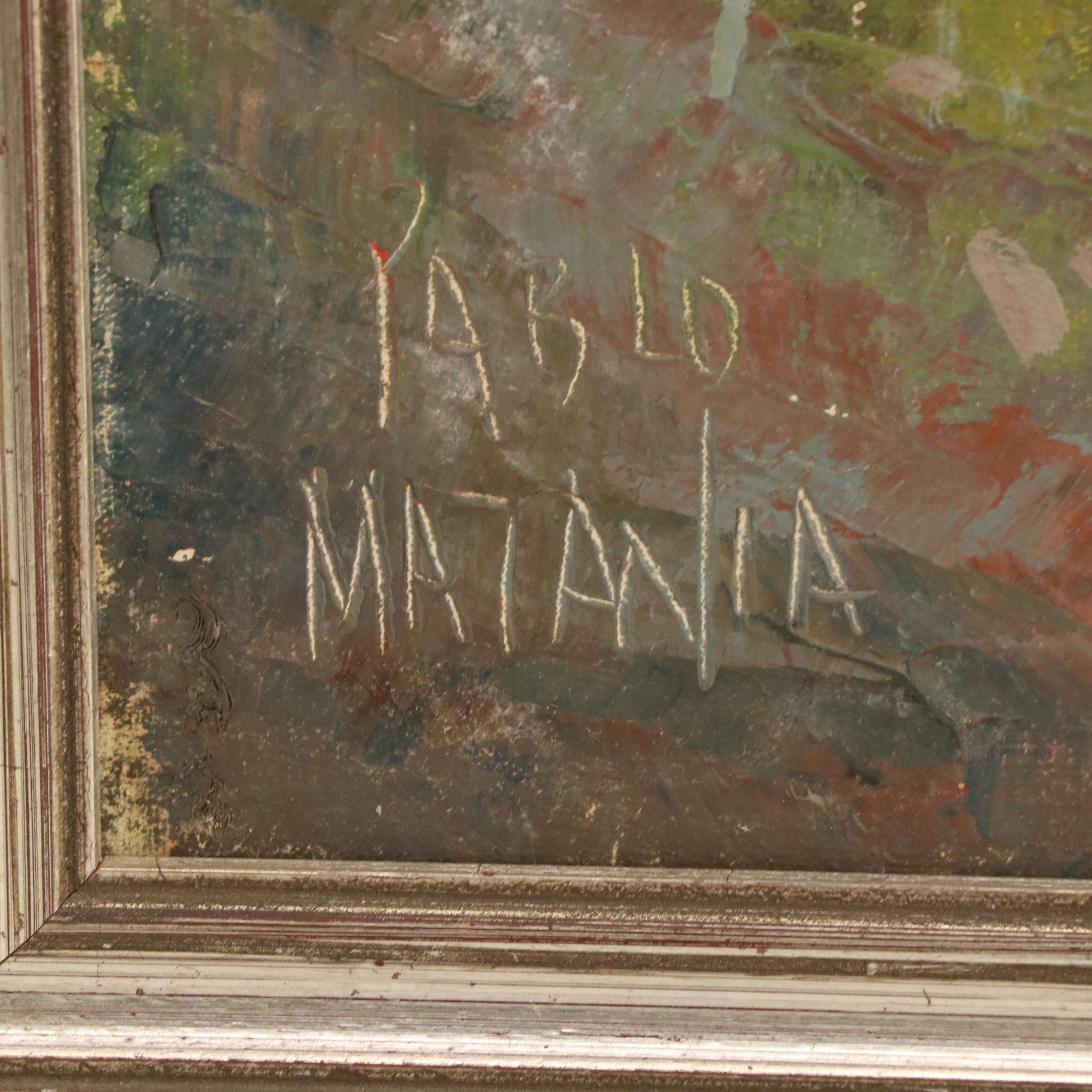 Pablo Matania Rio Cityscape Oil Painting, Mid-20th Century | EBTH