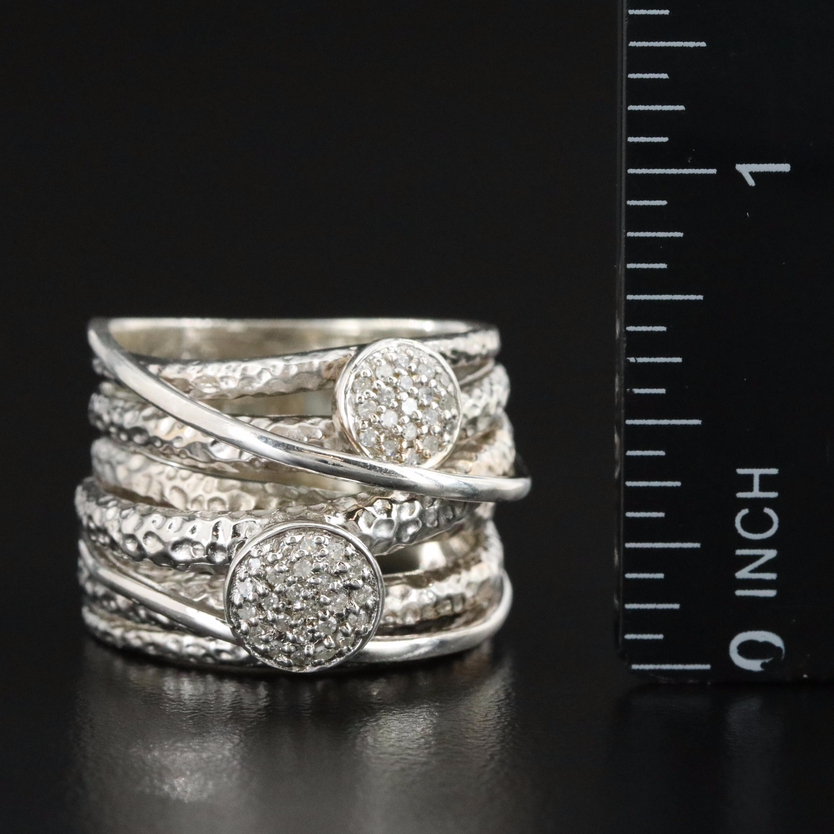Sterling Diamond Ring | EBTH