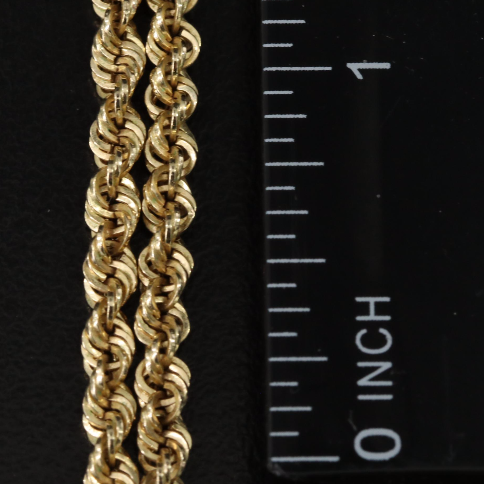 10K Rope Chain Necklace | EBTH