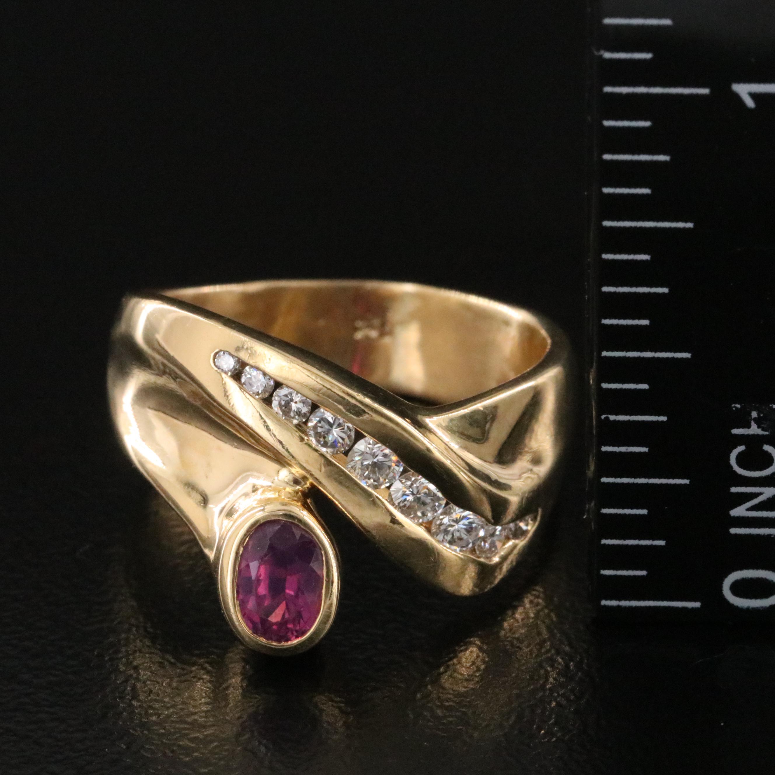 18K Ruby and Diamond Ring | EBTH