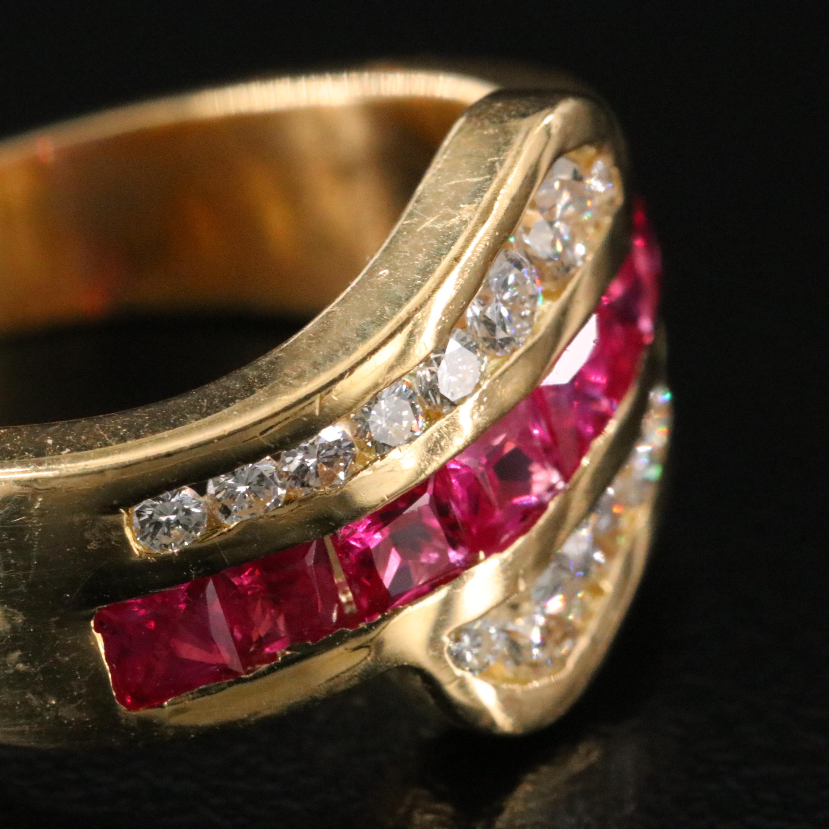 18K Ruby and Diamond Ring | EBTH