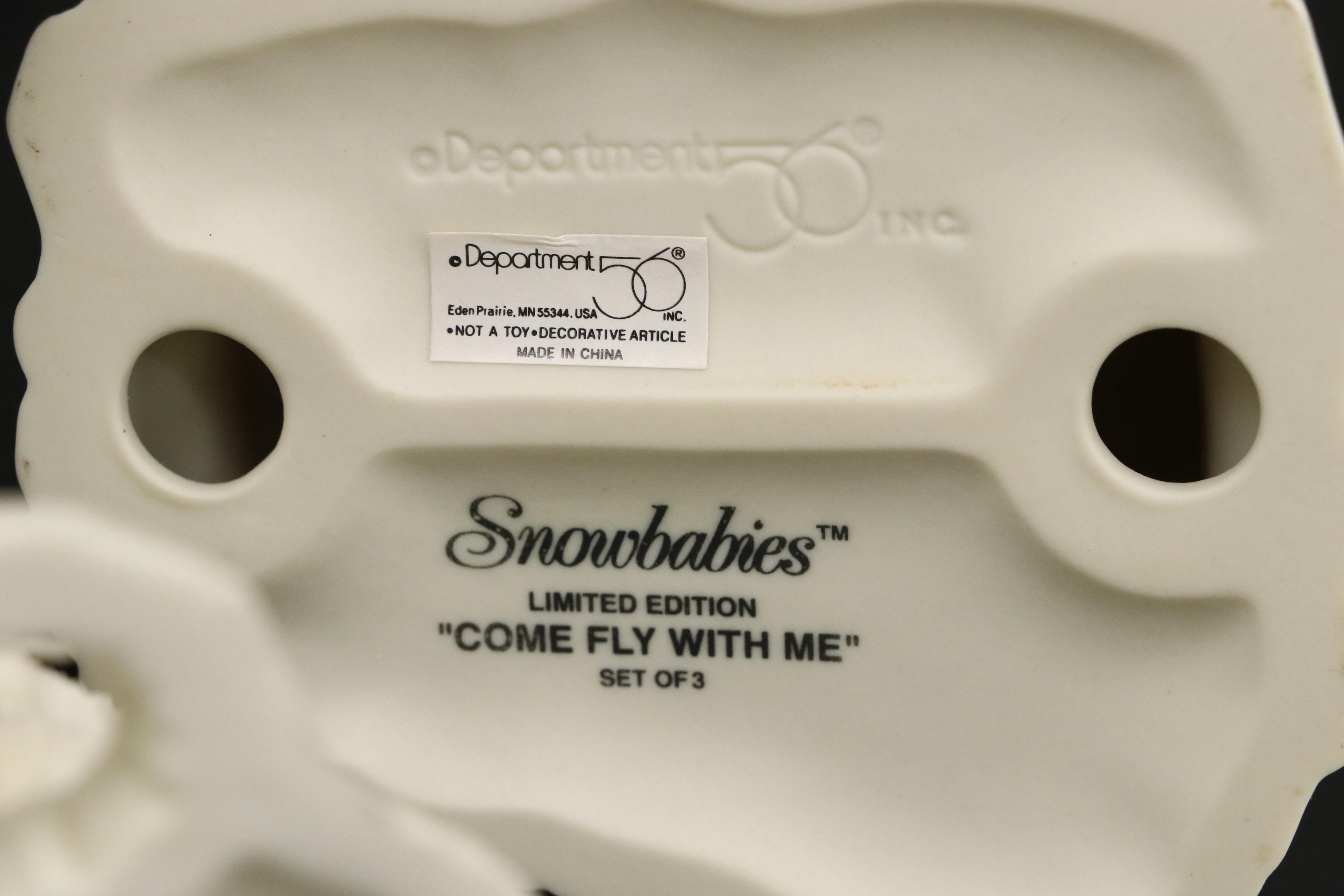 Dept. 56 Bisque "To the Moon and Beyond" and More Snowbabies Figurines ...