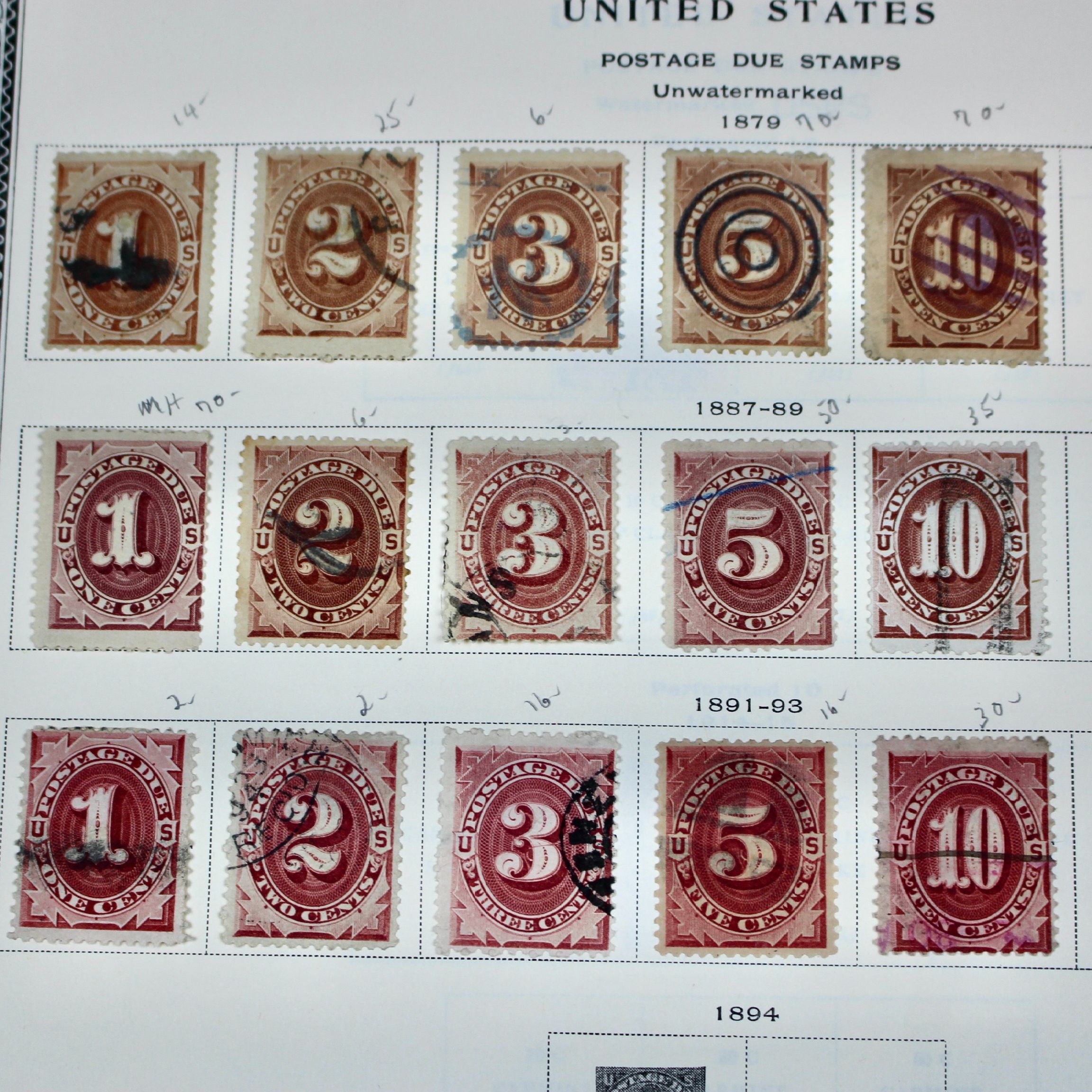 Interesting U.S. Revenue and Back of the Book Postage Stamp Collection ...