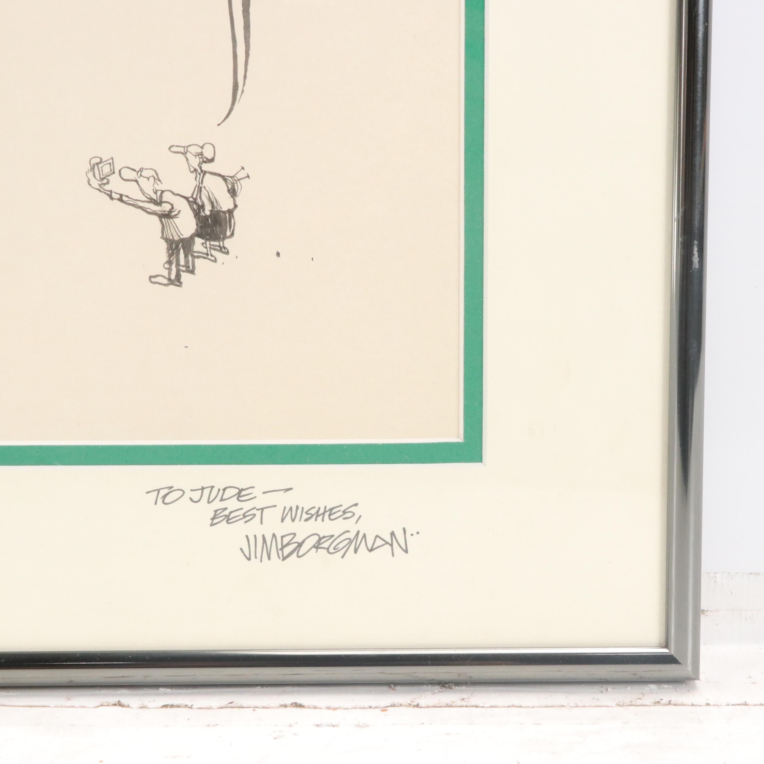 Jim Borgman Ink Cartoon Illustration for the Cincinnati Enquirer, 1987 ...