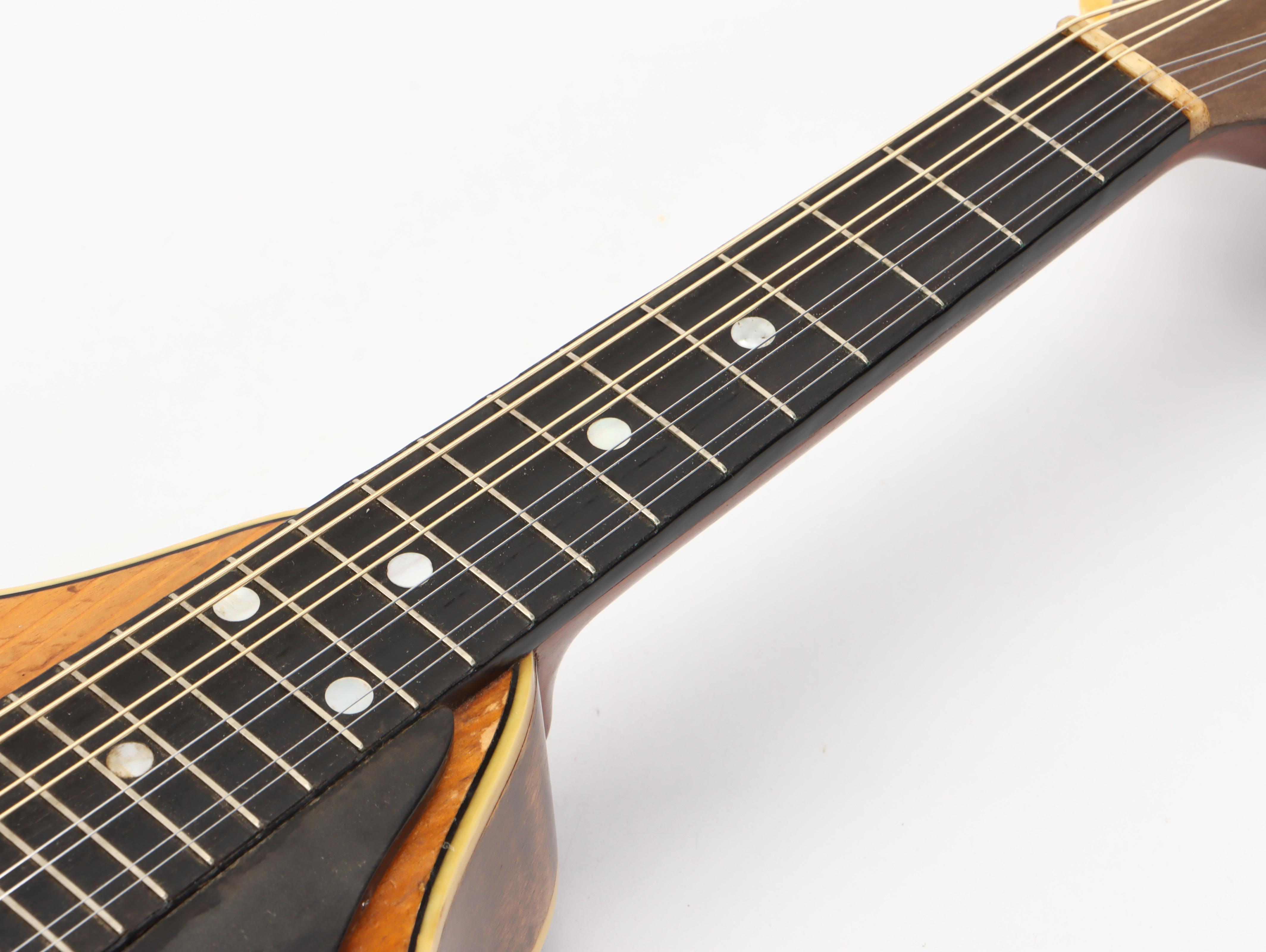 Spruce, Maple and Rosewood Mandolin with Hard Shell Case, Early 20th ...