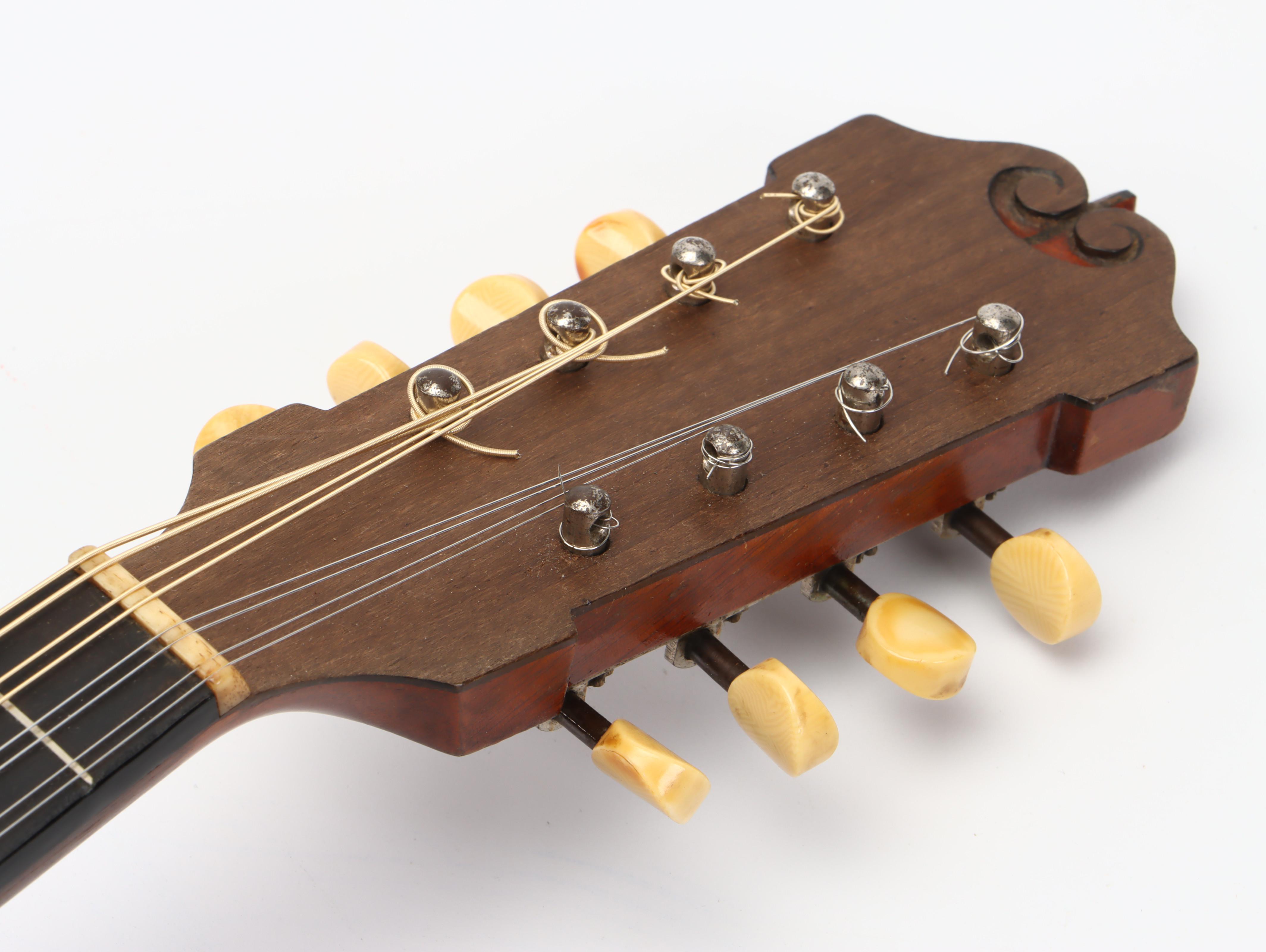 Spruce, Maple and Rosewood Mandolin with Hard Shell Case, Early 20th ...