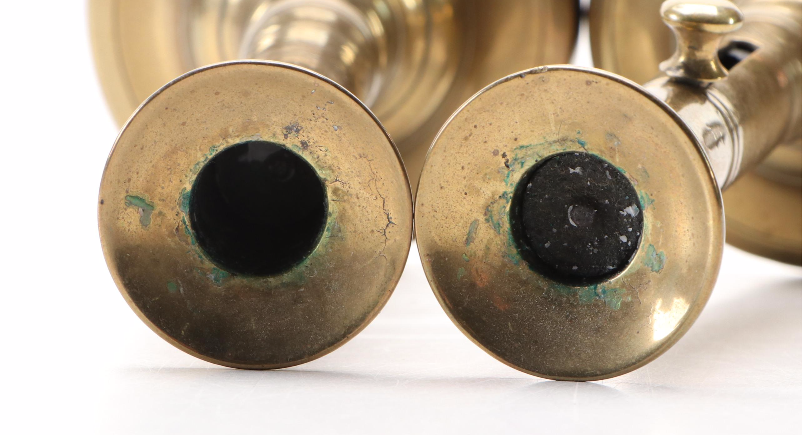 Brass Extendable Candle Holders | EBTH