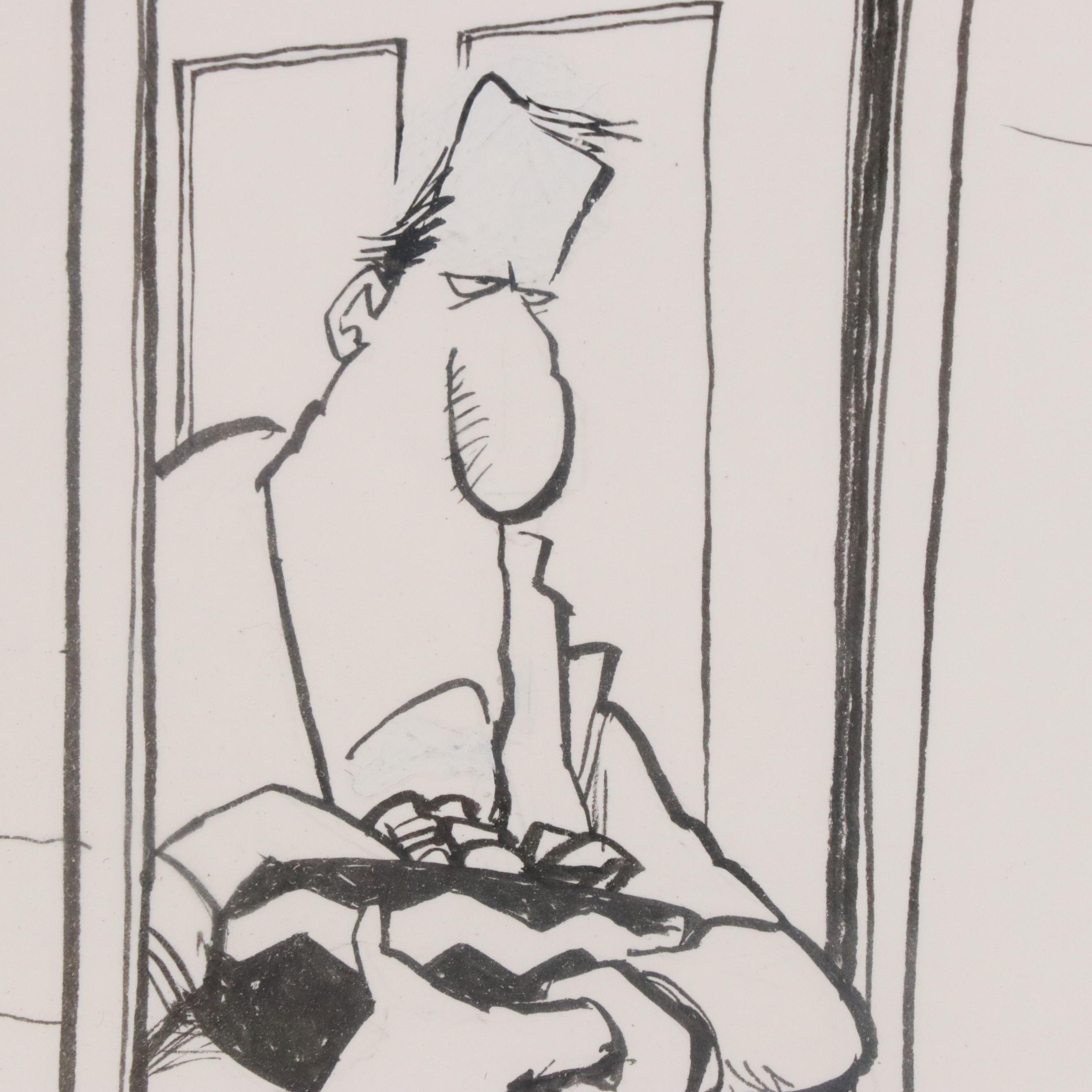 Jim Borgman Ink Cartoon Illustration for the Cincinnati Enquirer, 2005 ...