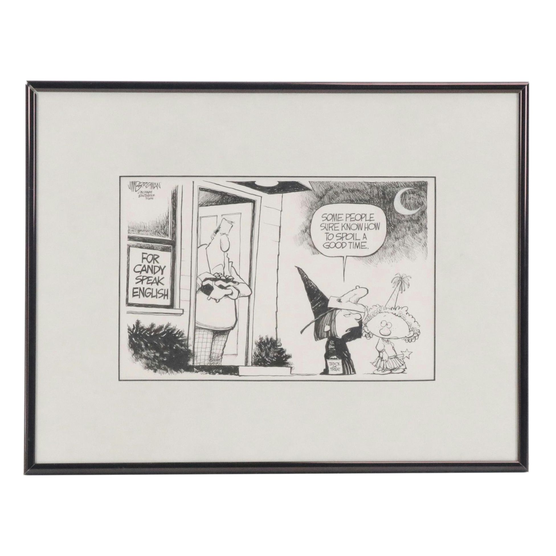 Jim Borgman Ink Cartoon Illustration for the Cincinnati Enquirer, 2005 ...