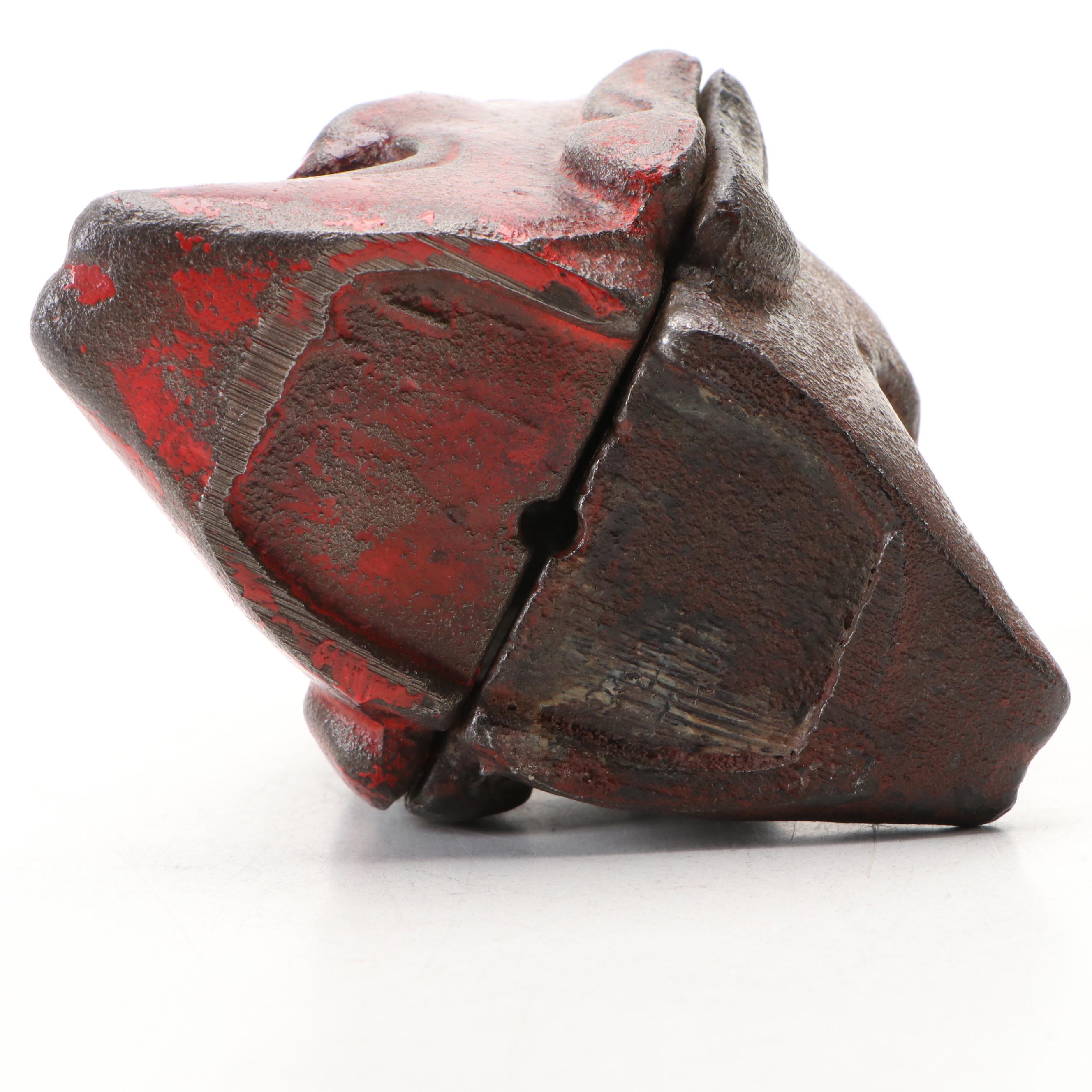 Late Victorian Painted Cast Iron Double-Faced Devil Still Bank | EBTH