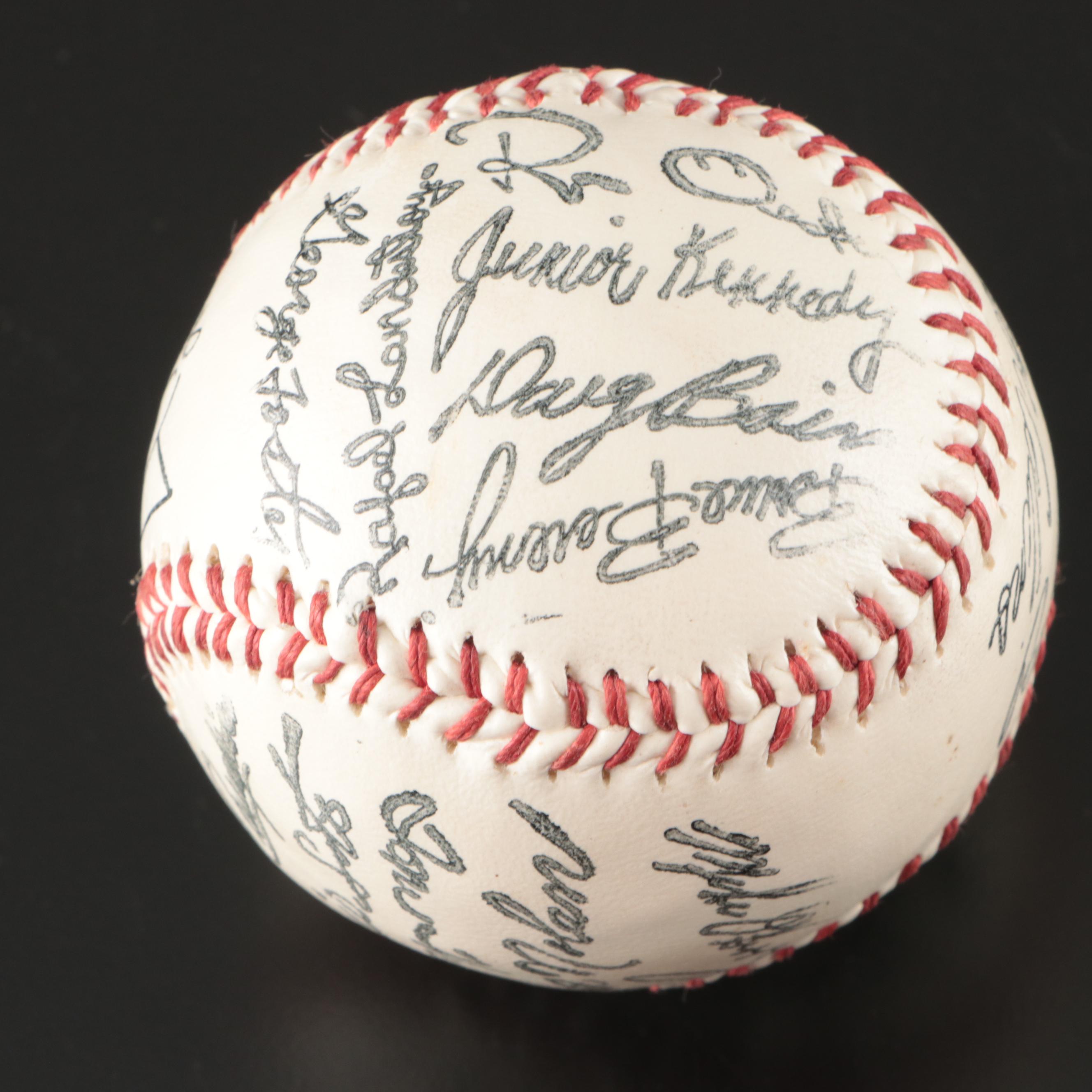 Cincinnati Reds Team Facsimile Signed Baseballs with More | EBTH