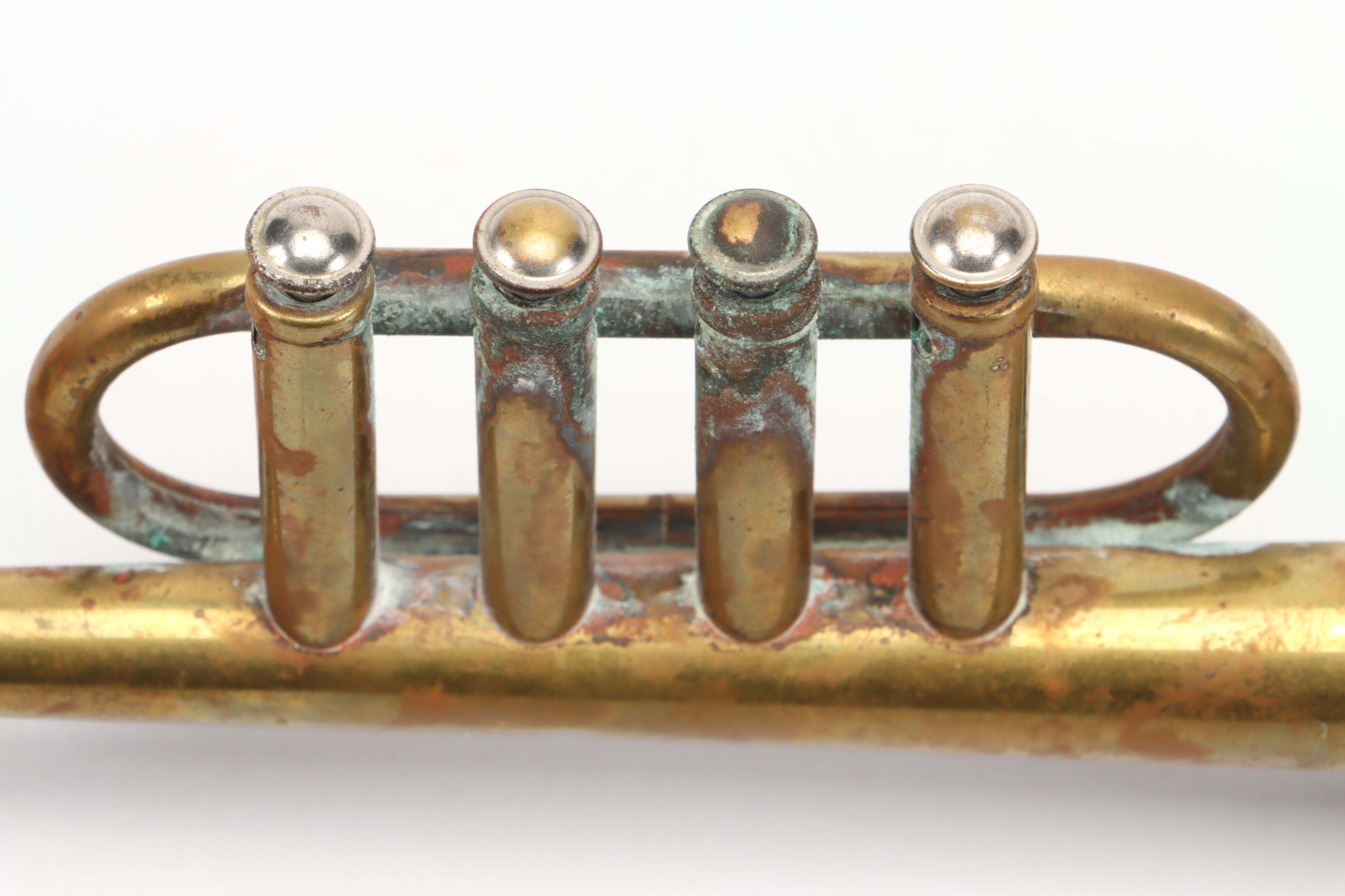 Cornet Signal Horn and Brass Toy Trumpet | EBTH