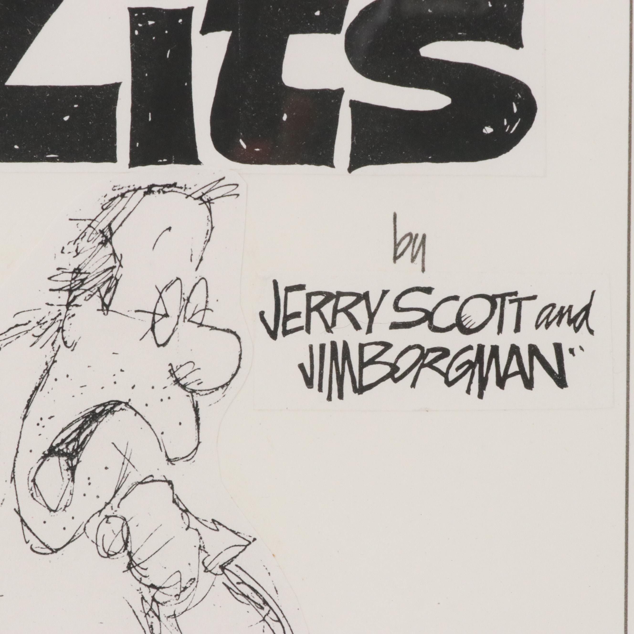 "Zits" Ink Comic Strip by Jerry Scott and Jim Borgman, 2001 | EBTH