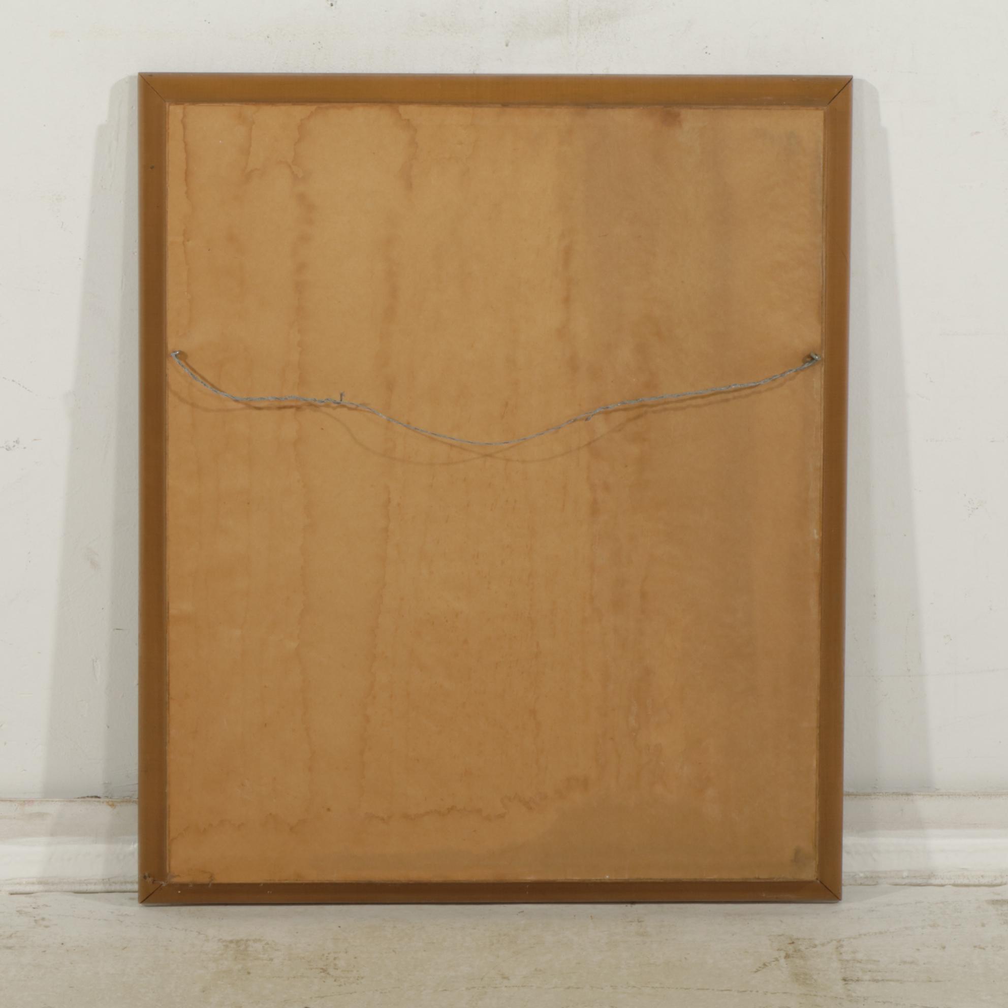 Jon Rigsby "The Lamplighter" Framed Lithograph, 1968 | EBTH