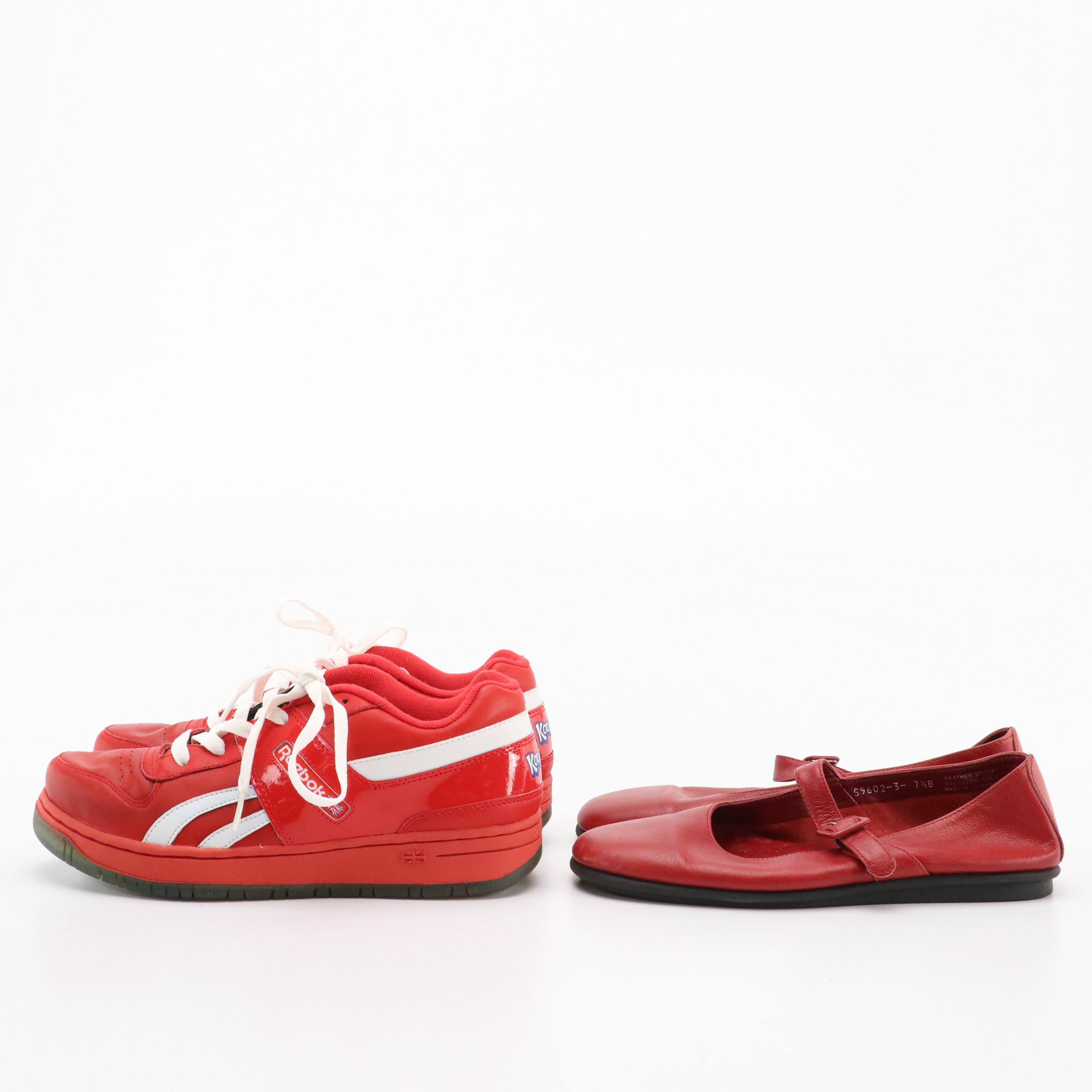 Reebok x Kool-Aid Red Pro Legacy Sneakers and Dexter Flats in Red ...
