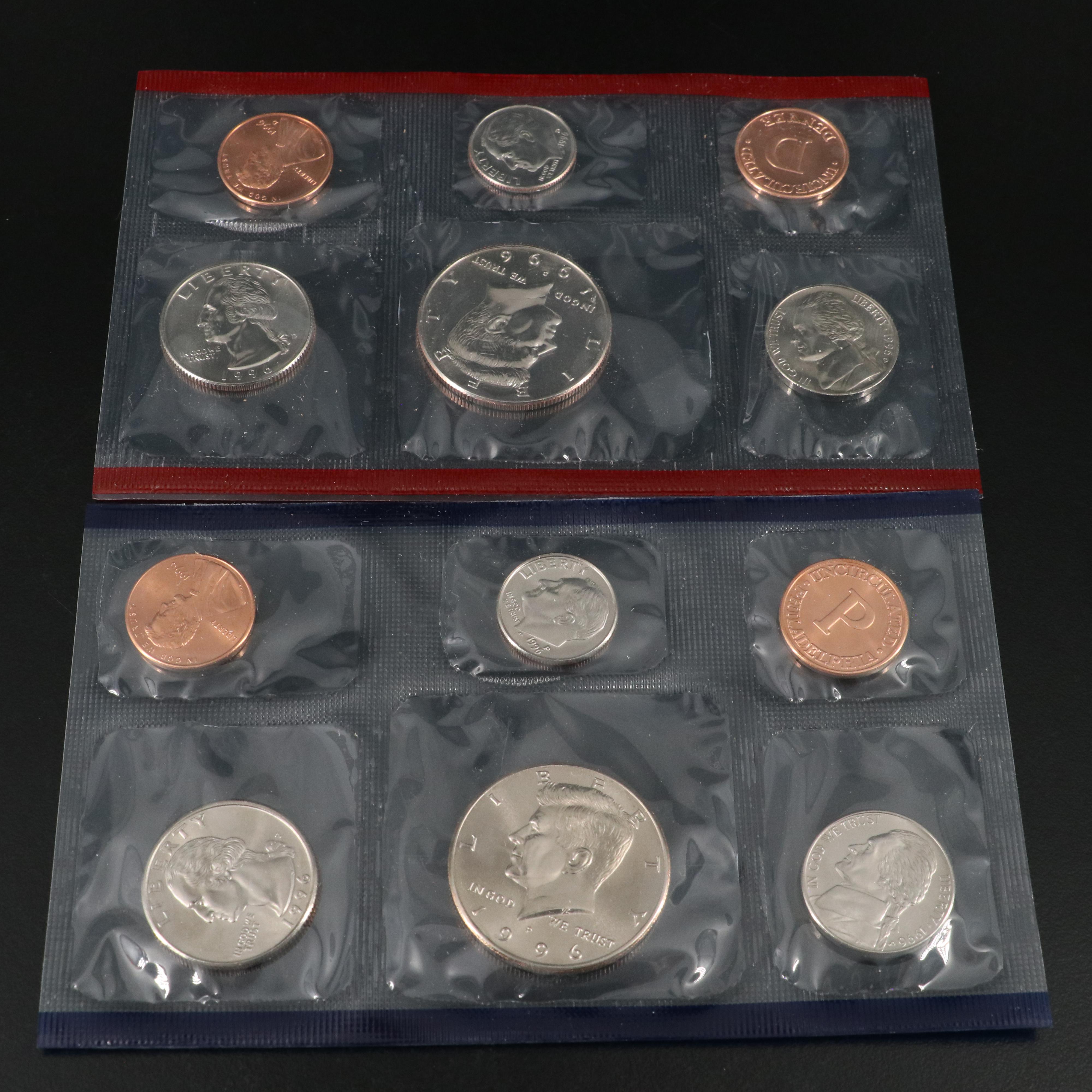 Group of U.S. Mint and Uncirculated Sets Ranging from 1968-1996 | EBTH