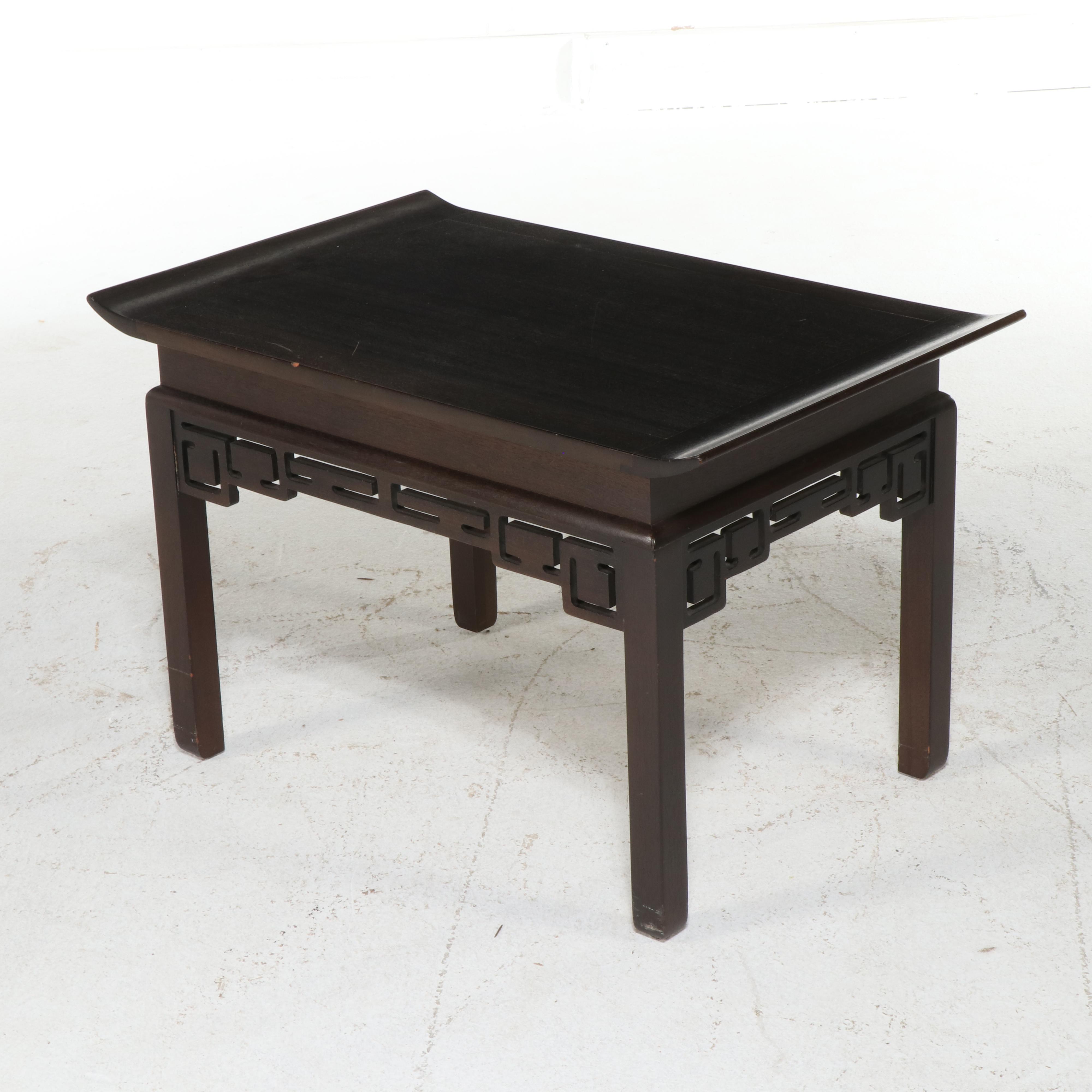 Kittinger Chinese Style Mahogany Side Table, 20th Century | EBTH