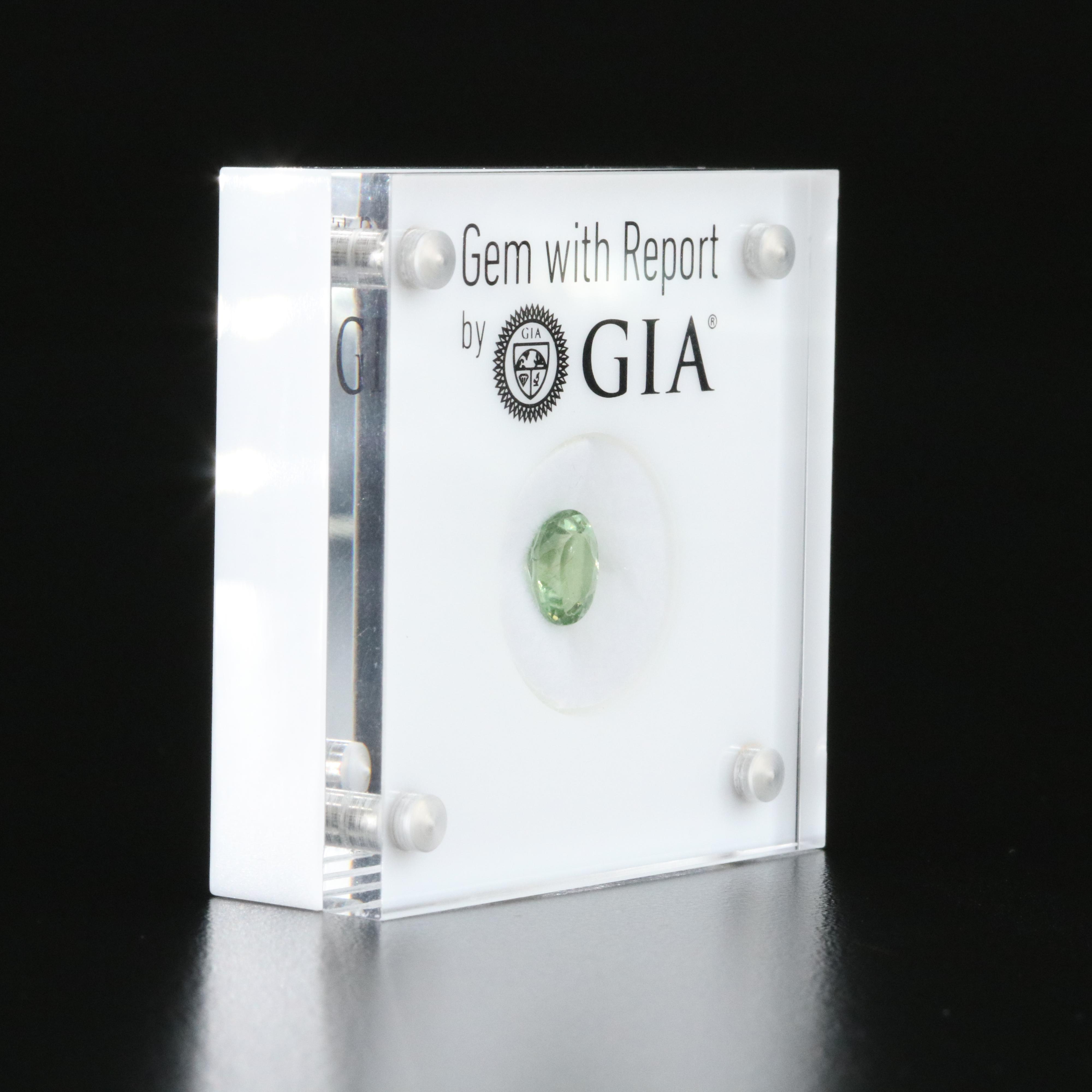 Loose 1.68 CT Paraiba Tourmaline with GIA Report | EBTH