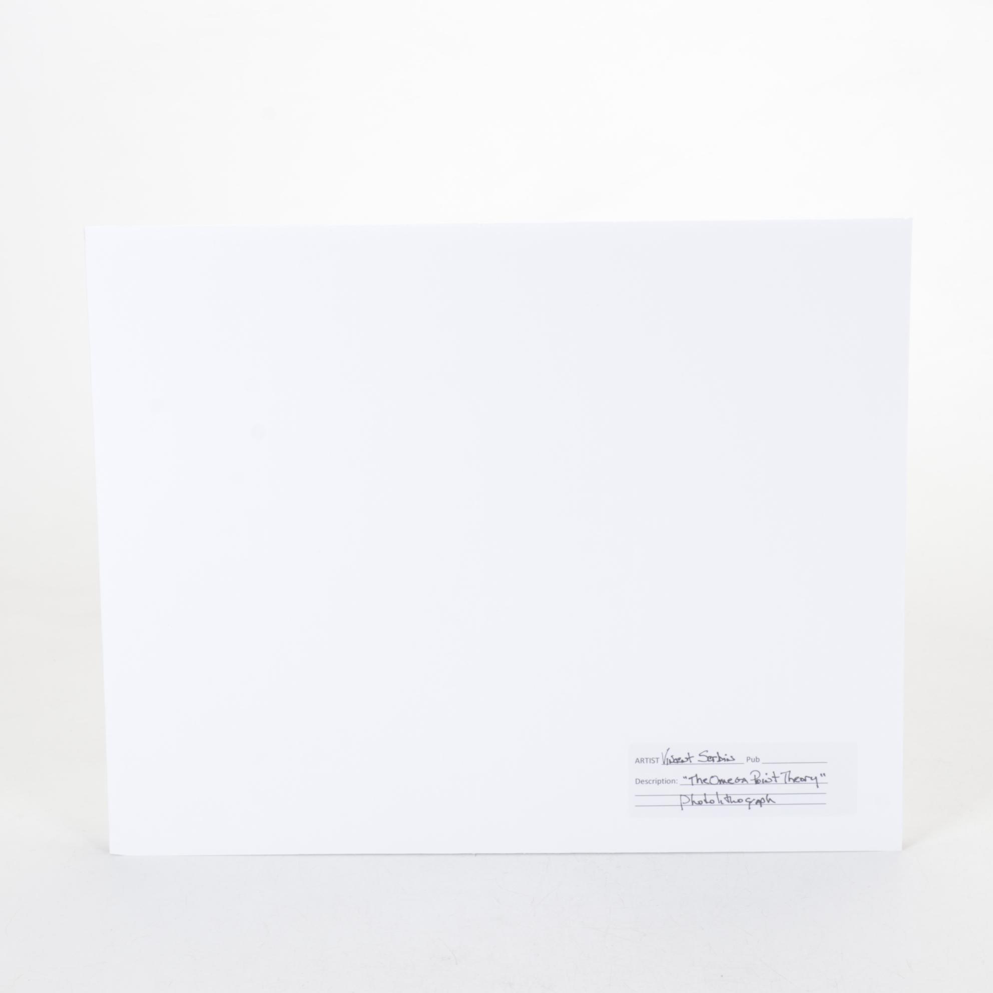 Lithograph Print "The Omega Point Theory" After Vincent Serbin | EBTH