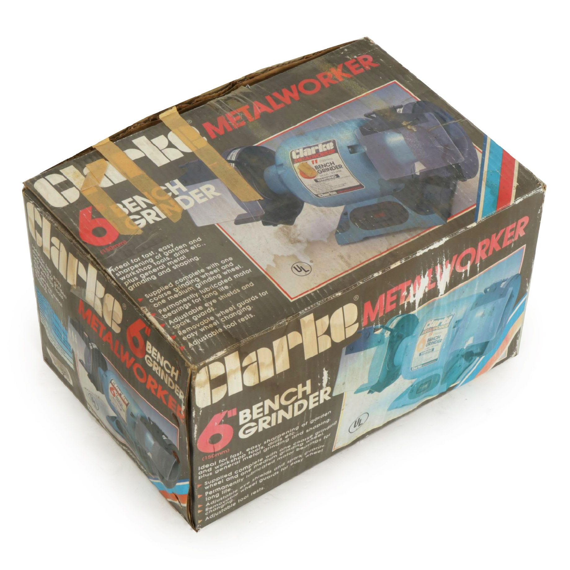 Clarke Metalworker 6" Bench Grinder, Late 20th Century | EBTH