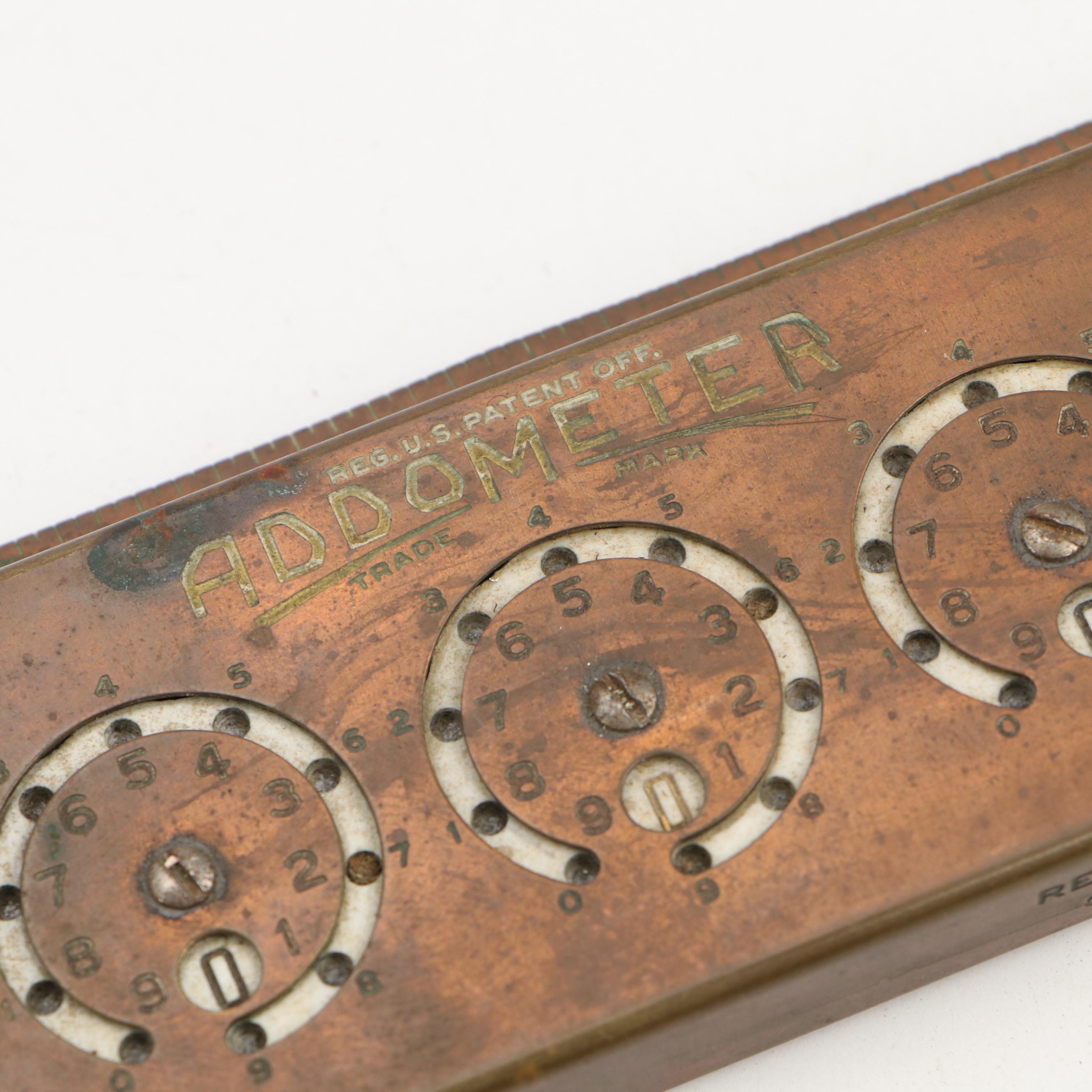 Wooden Bath Thermometer, Brass Car Horn, and Other Décor, 20th Century ...