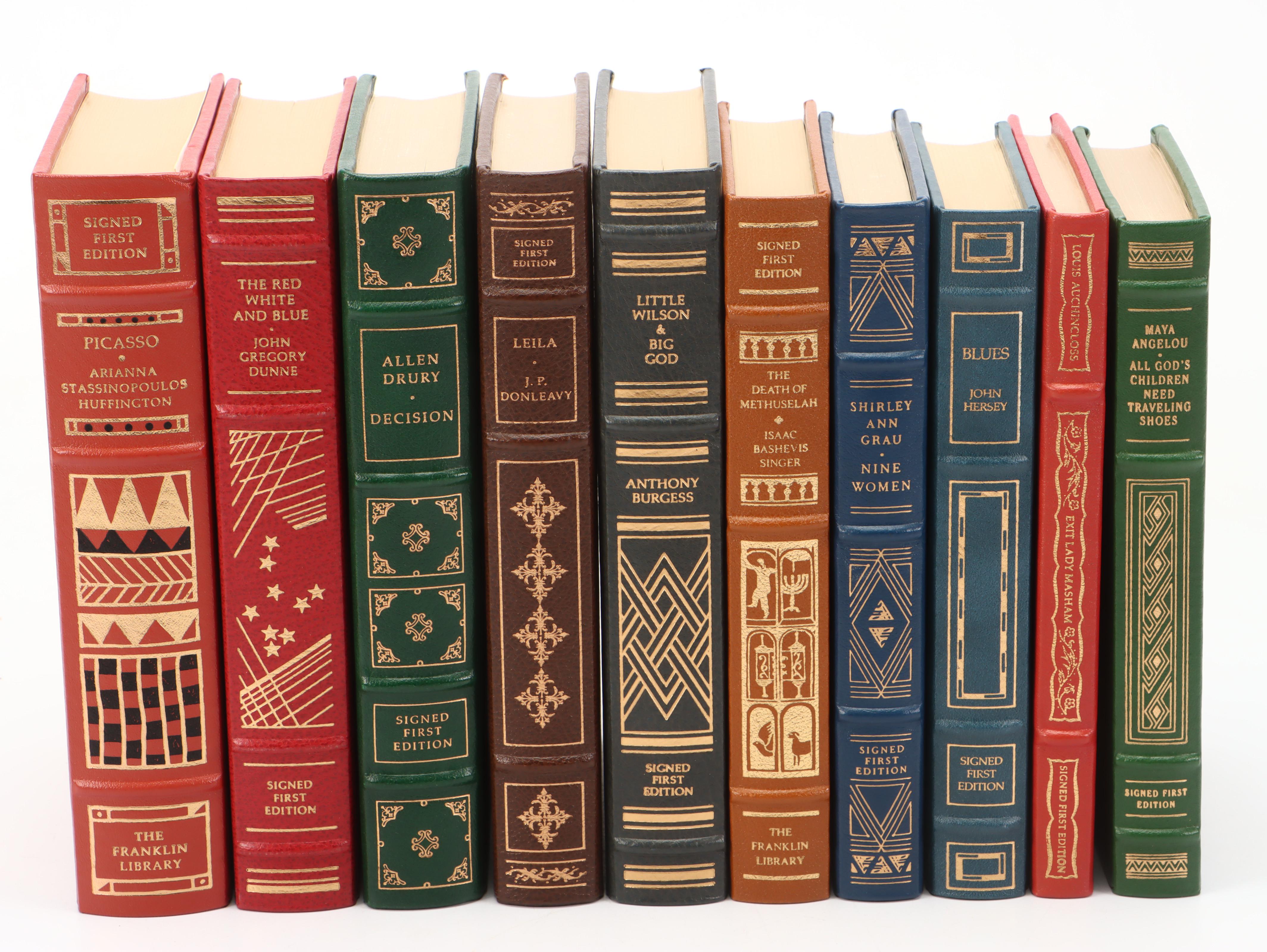 Franklin Library Signed First Edition "Nine Women" by Shirley Ann Grau ...