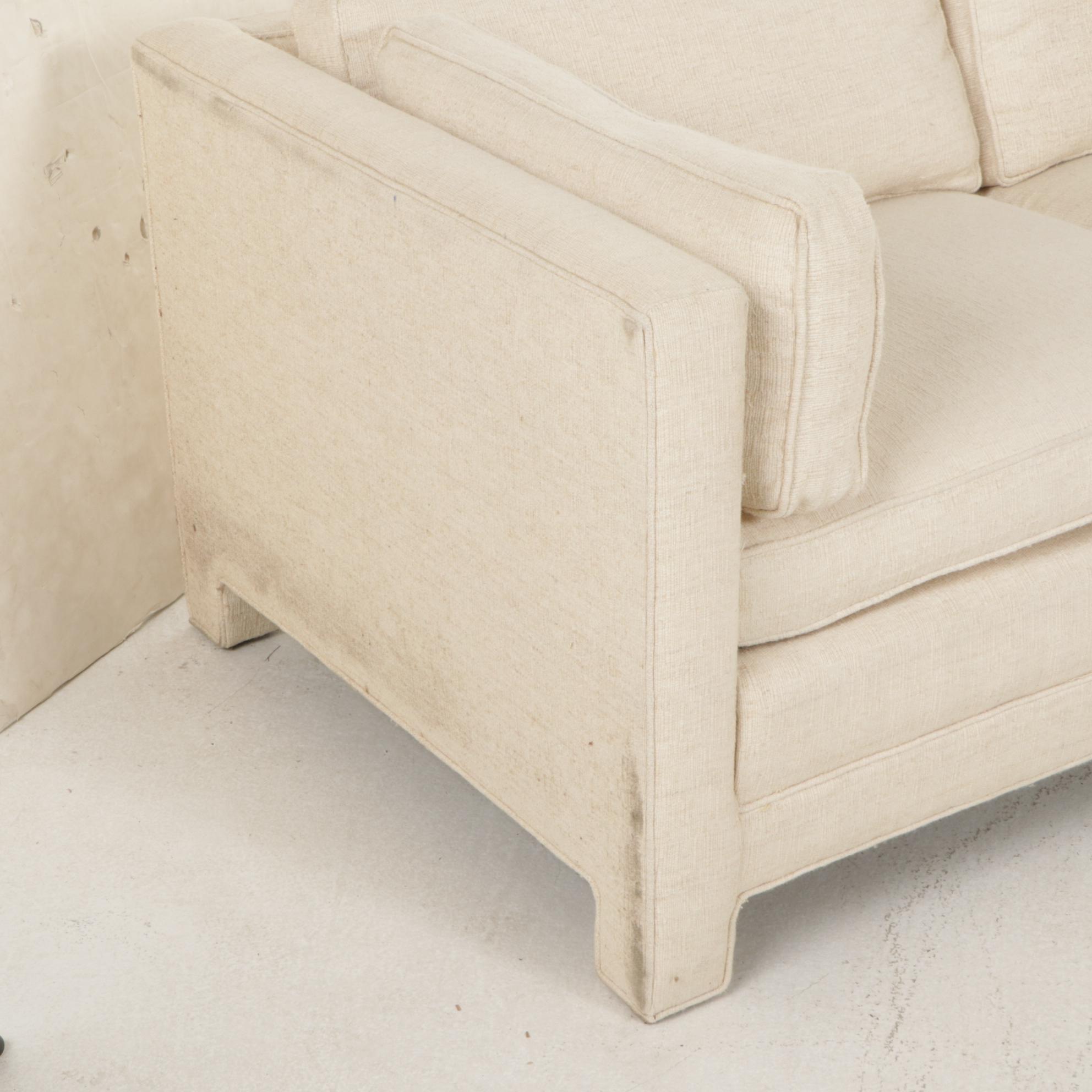 Henredon Modernist Two-Part Sectional Sofa, Late 20th Century | EBTH