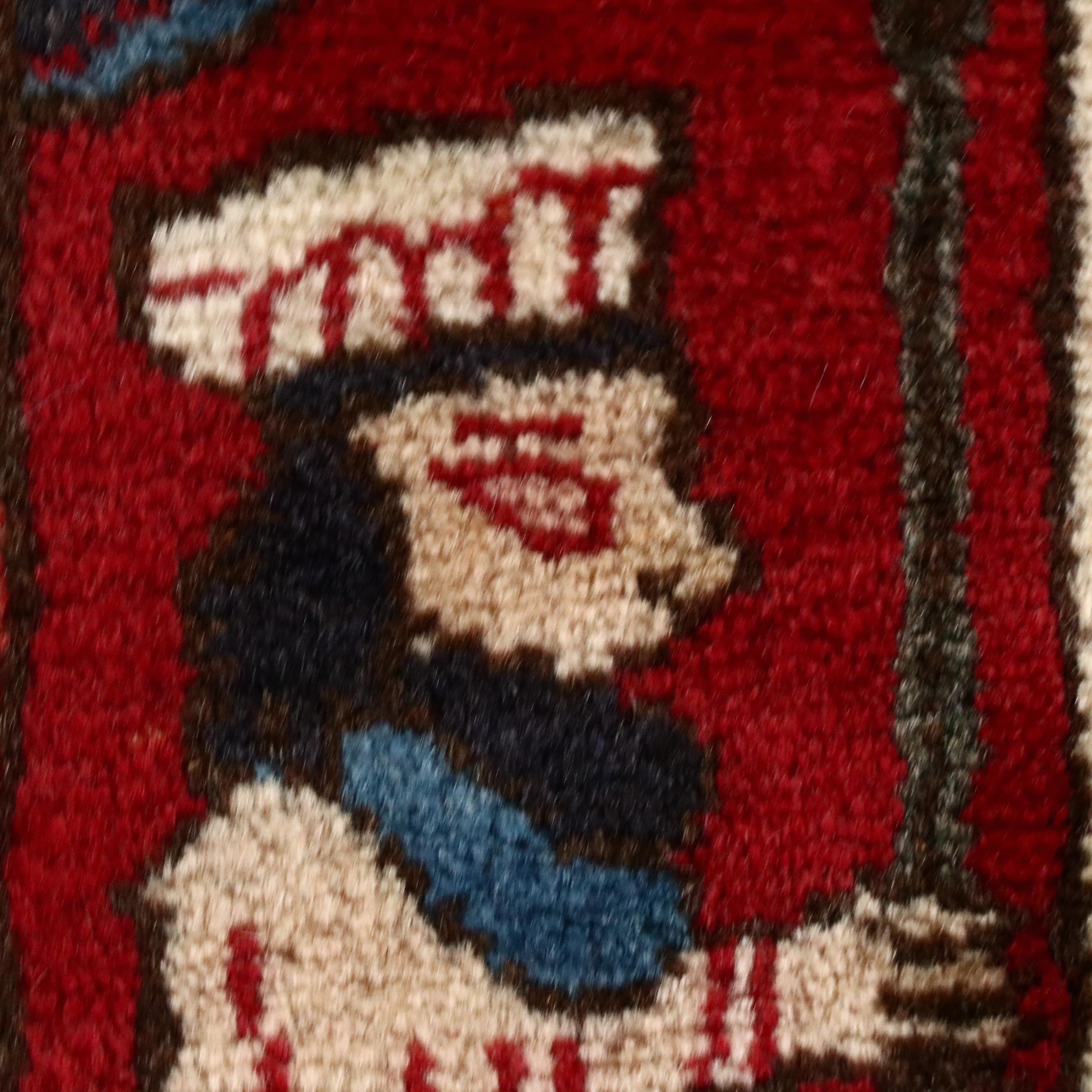 9'11 x 12'10 Hand-Knotted Signed Persian Ravar Kerman Room-Sized Rug | EBTH