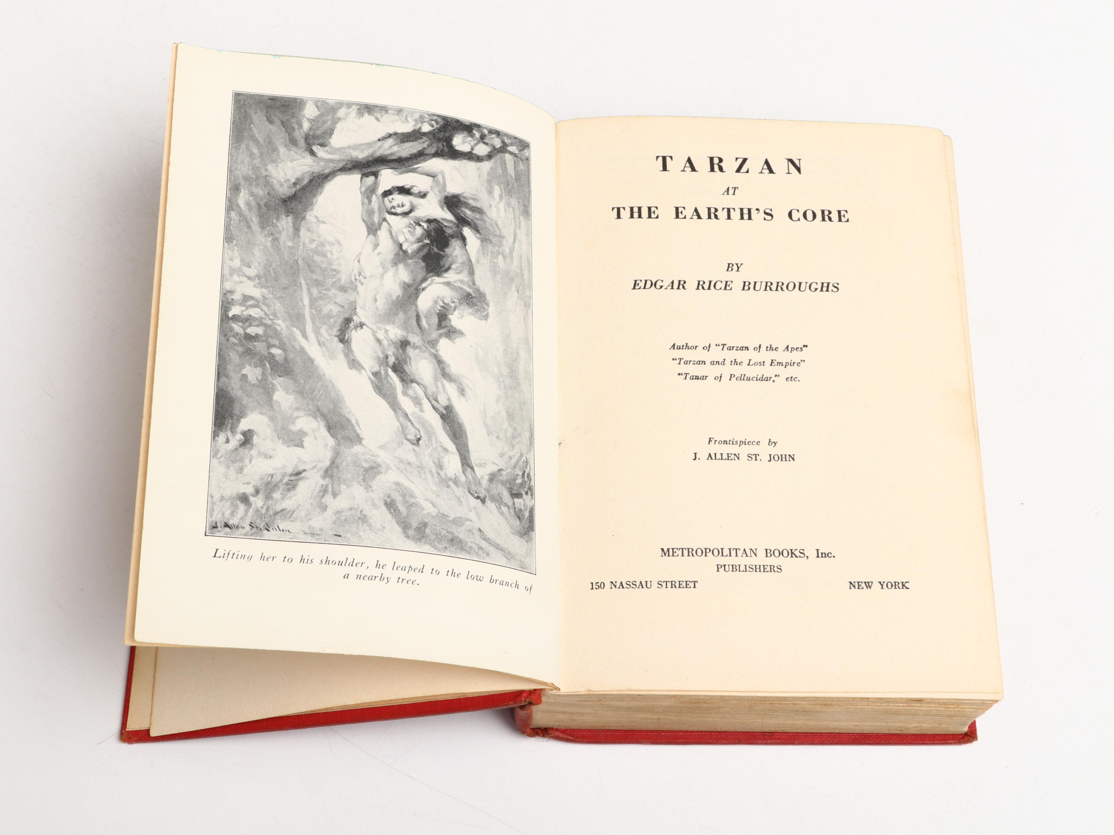 Early Printing "Tarzan of the Apes" and Other Editions by Edgar Rice ...