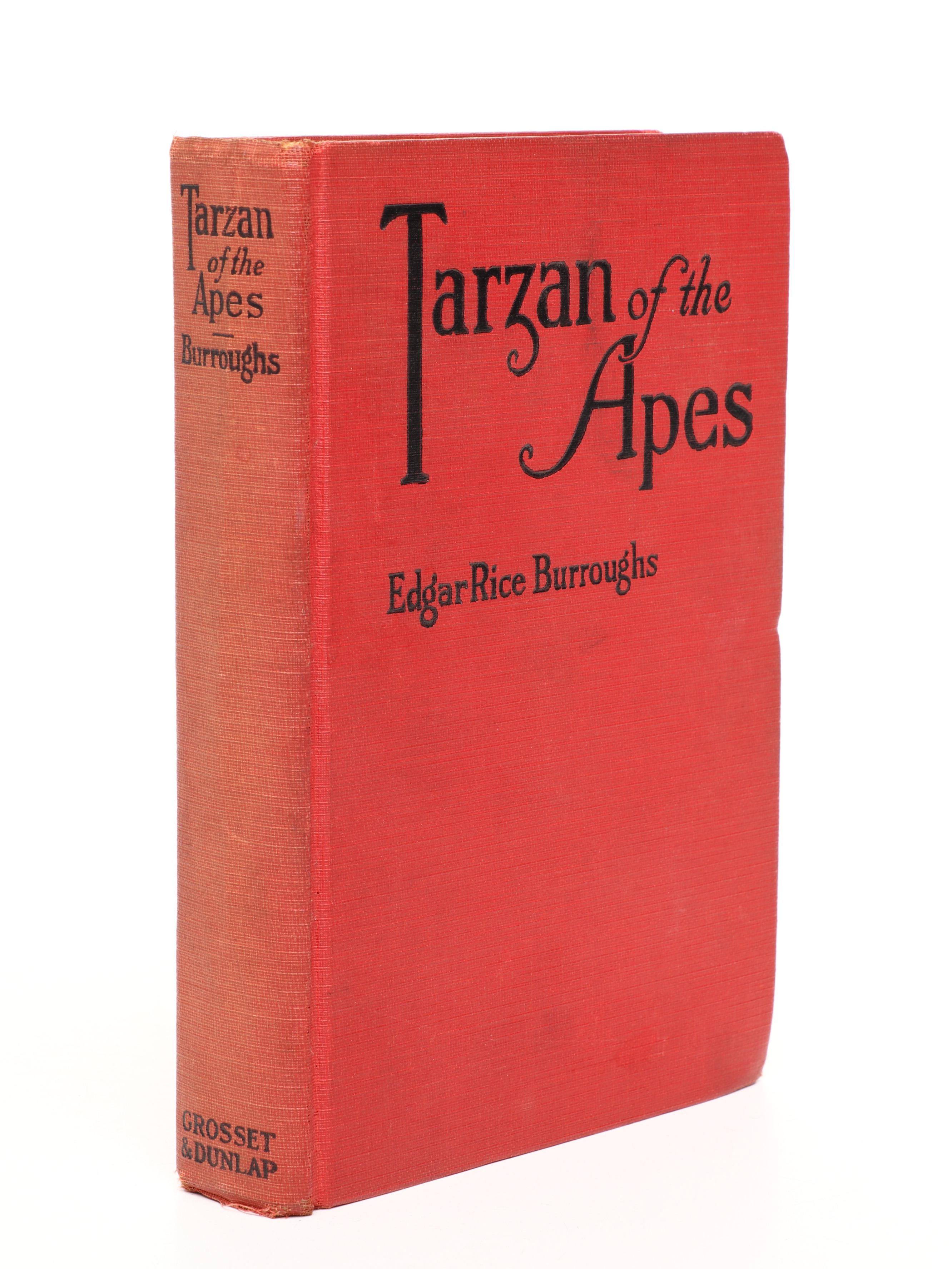 Early Printing "Tarzan of the Apes" and Other Editions by Edgar Rice ...