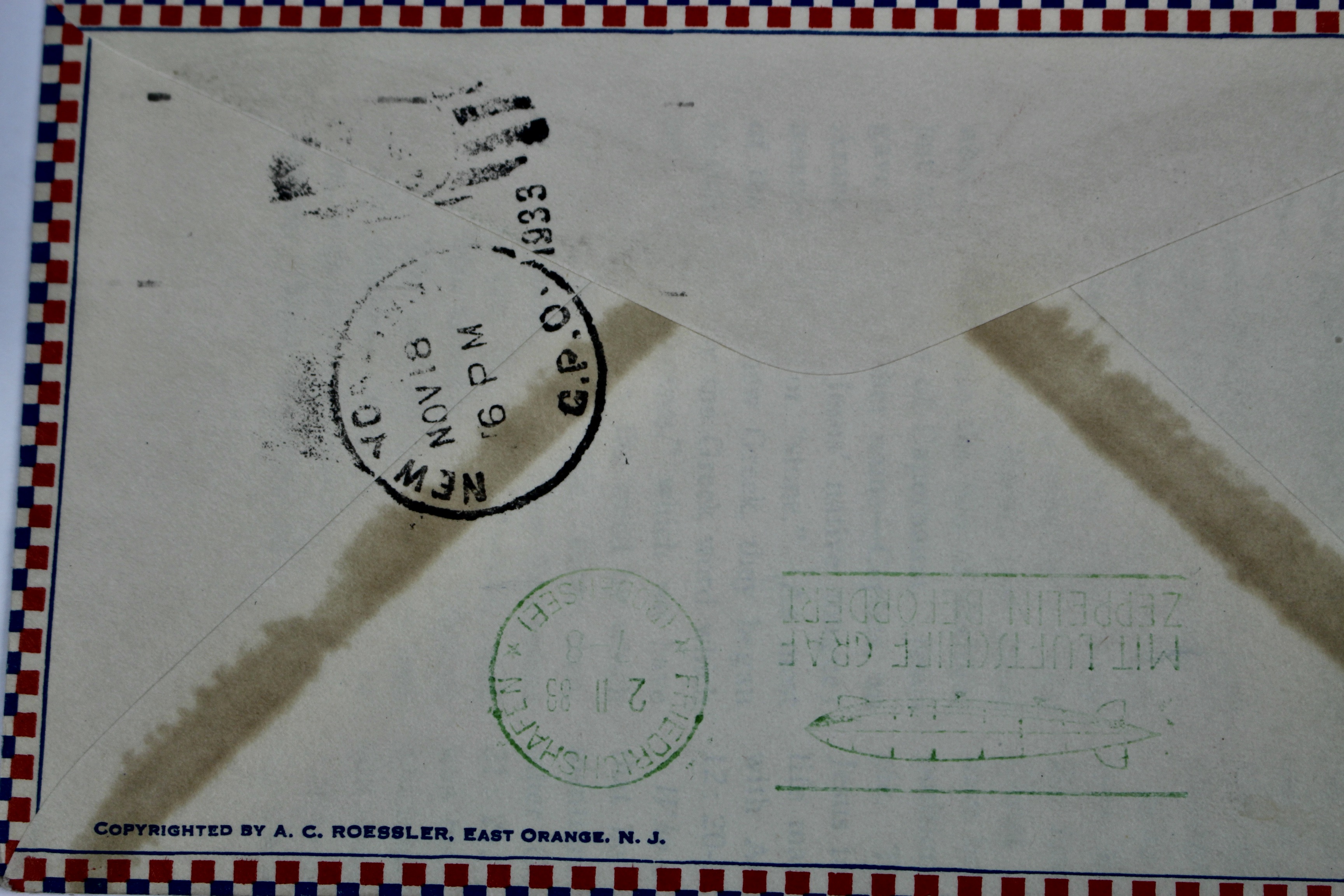 1933 Graf Zeppelin "Century of Progress" Postal Cover | EBTH