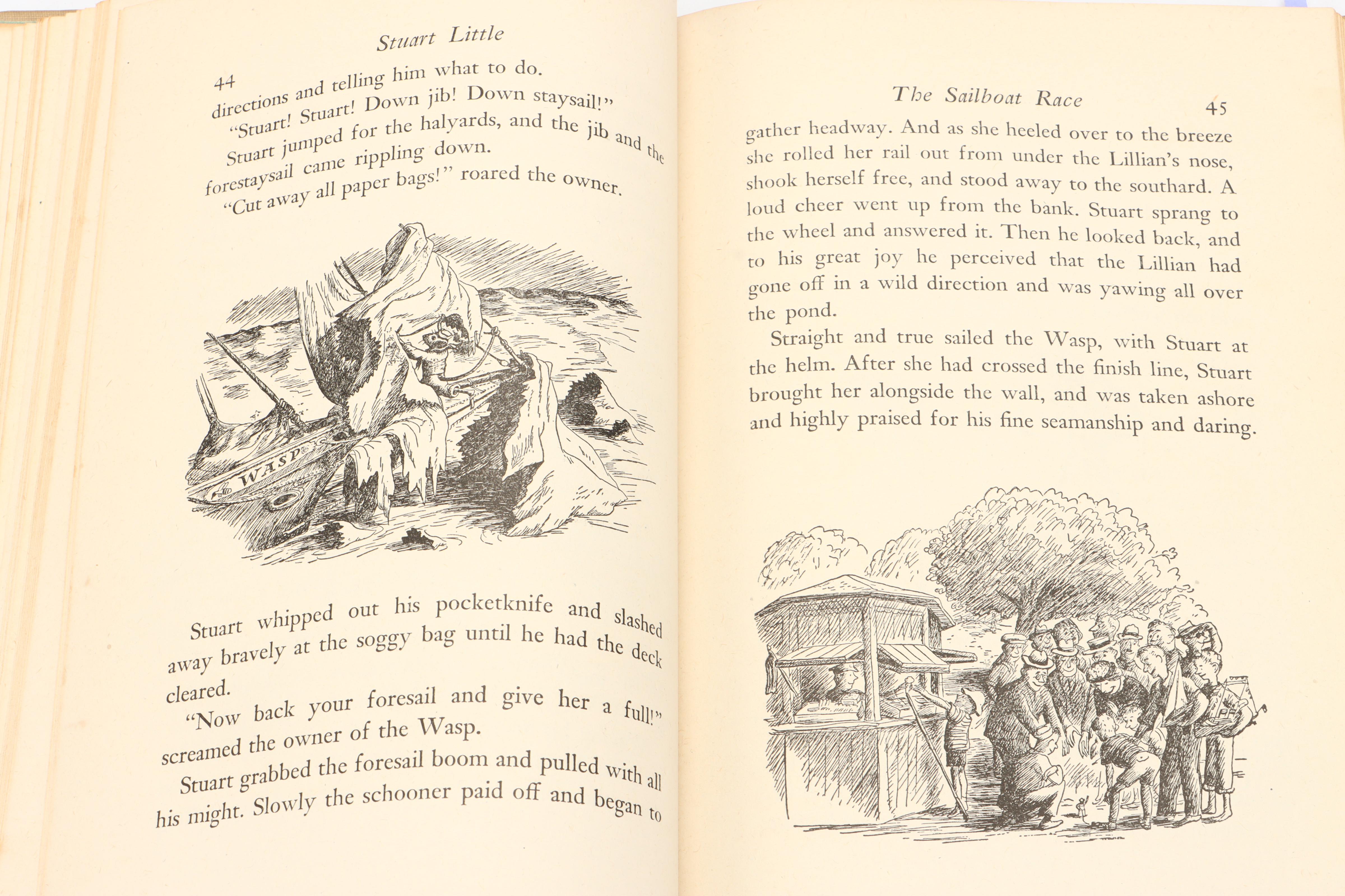 First Edition, First Printing "Stuart Little" by E. B. White, 1945 | EBTH