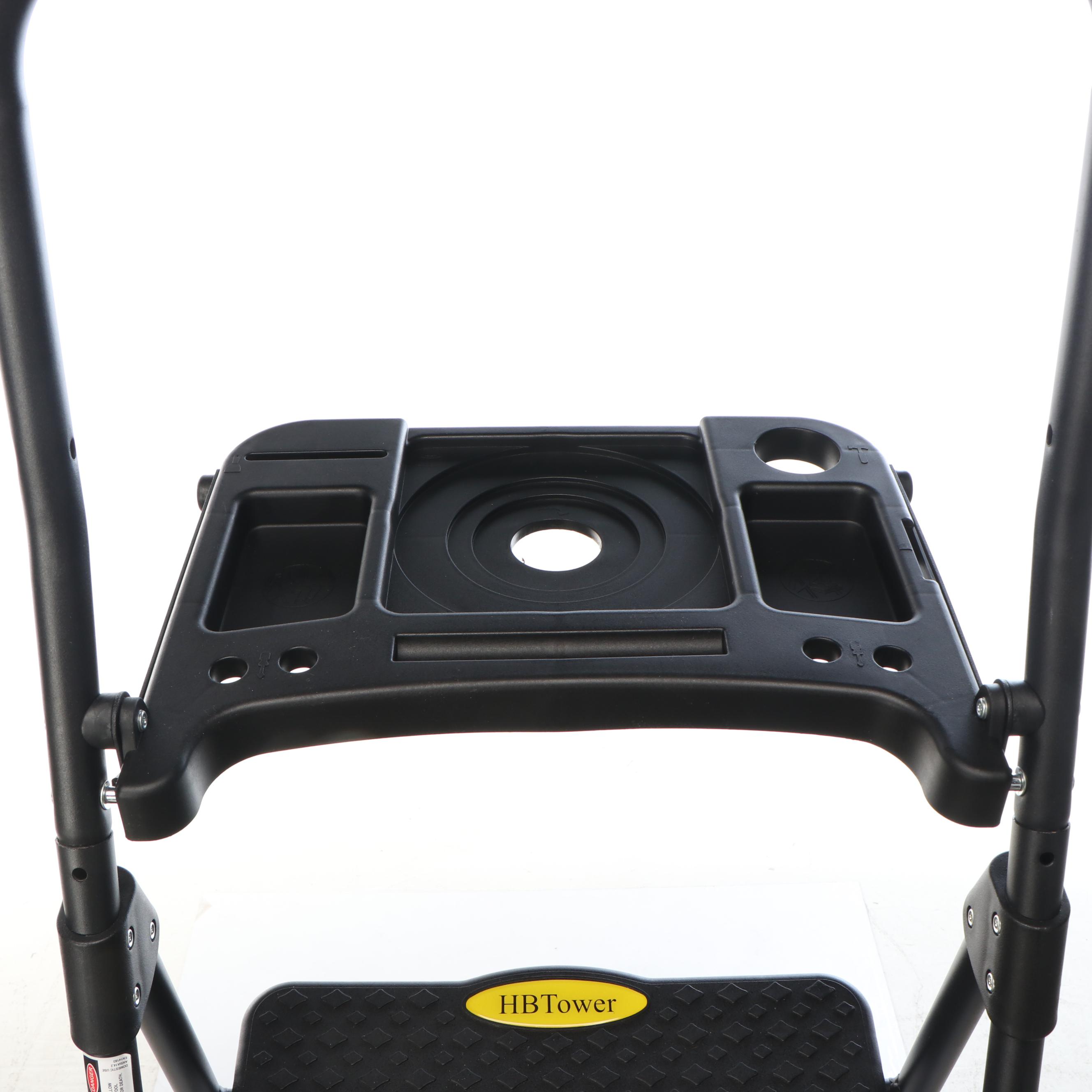 Rubbermaid Heavy Duty Tool Box with Assorted Hand Tools, Step Ladder | EBTH