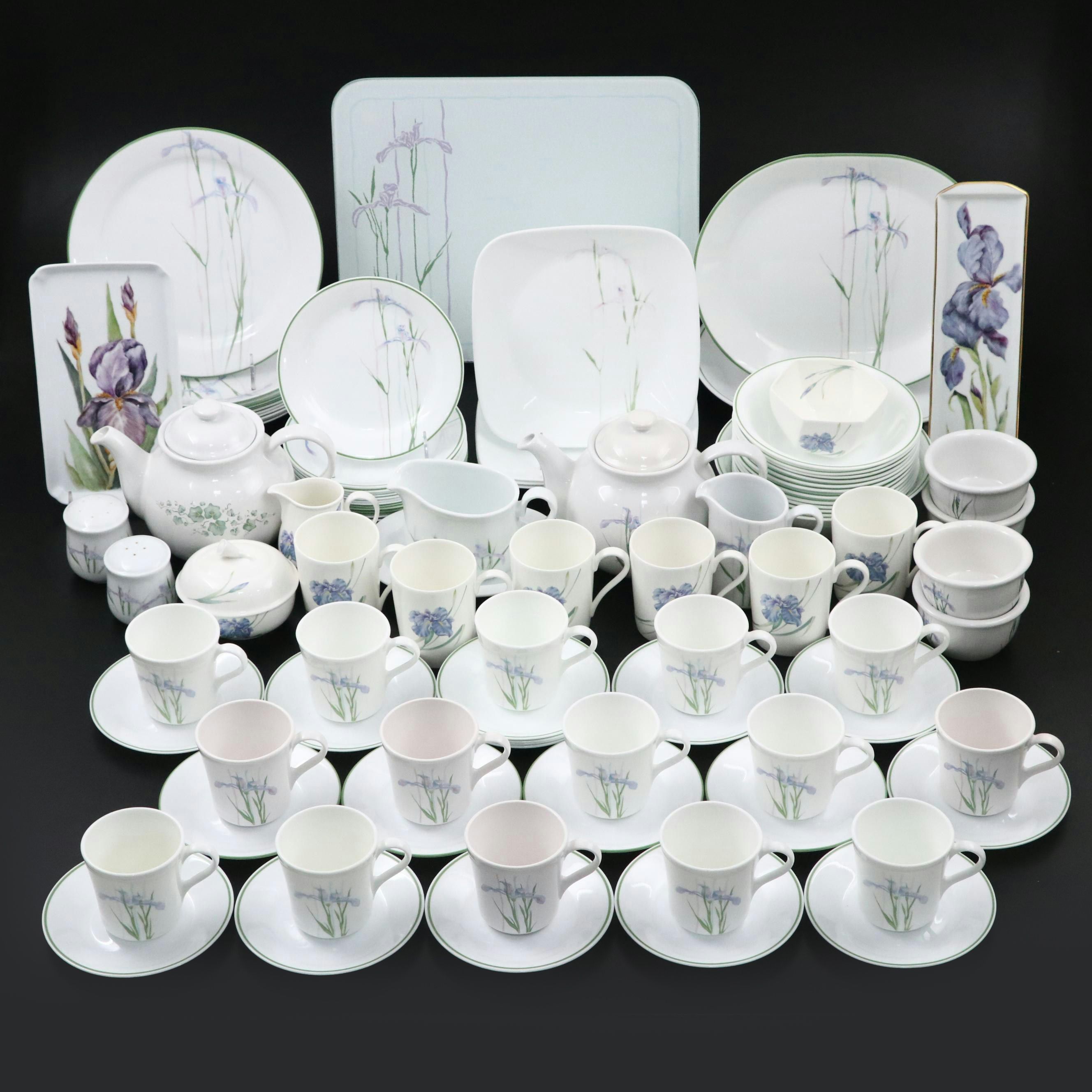 Christopher Stuart "Iris" Porcelain, Corning "Corelle," and Other ...