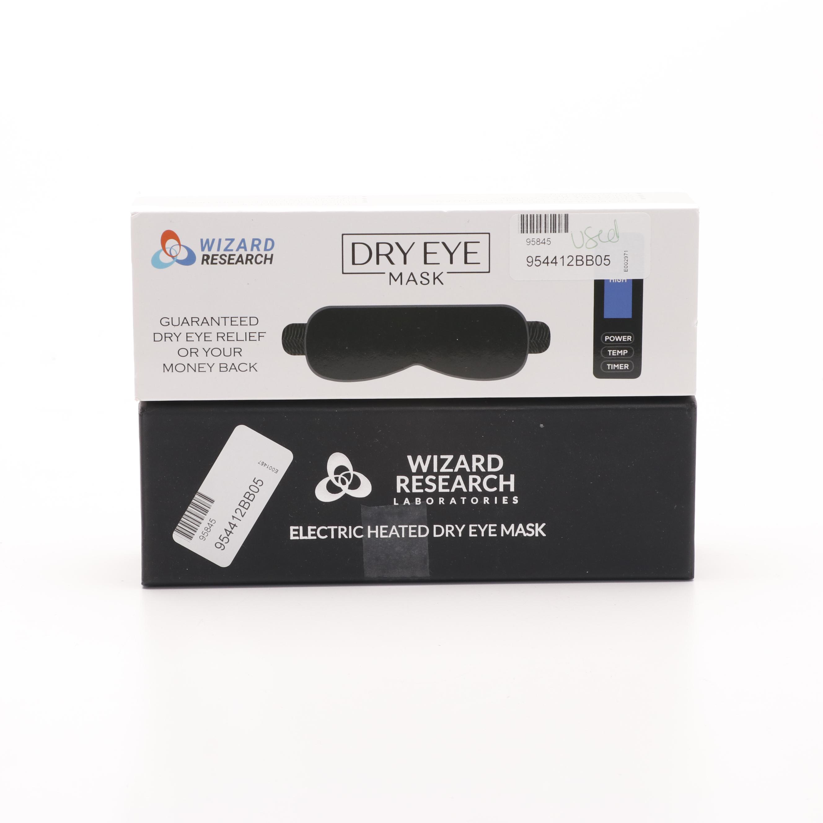 Oxygenics Showerhead with Pair of Wizard Research Dry Eye Masks and ...