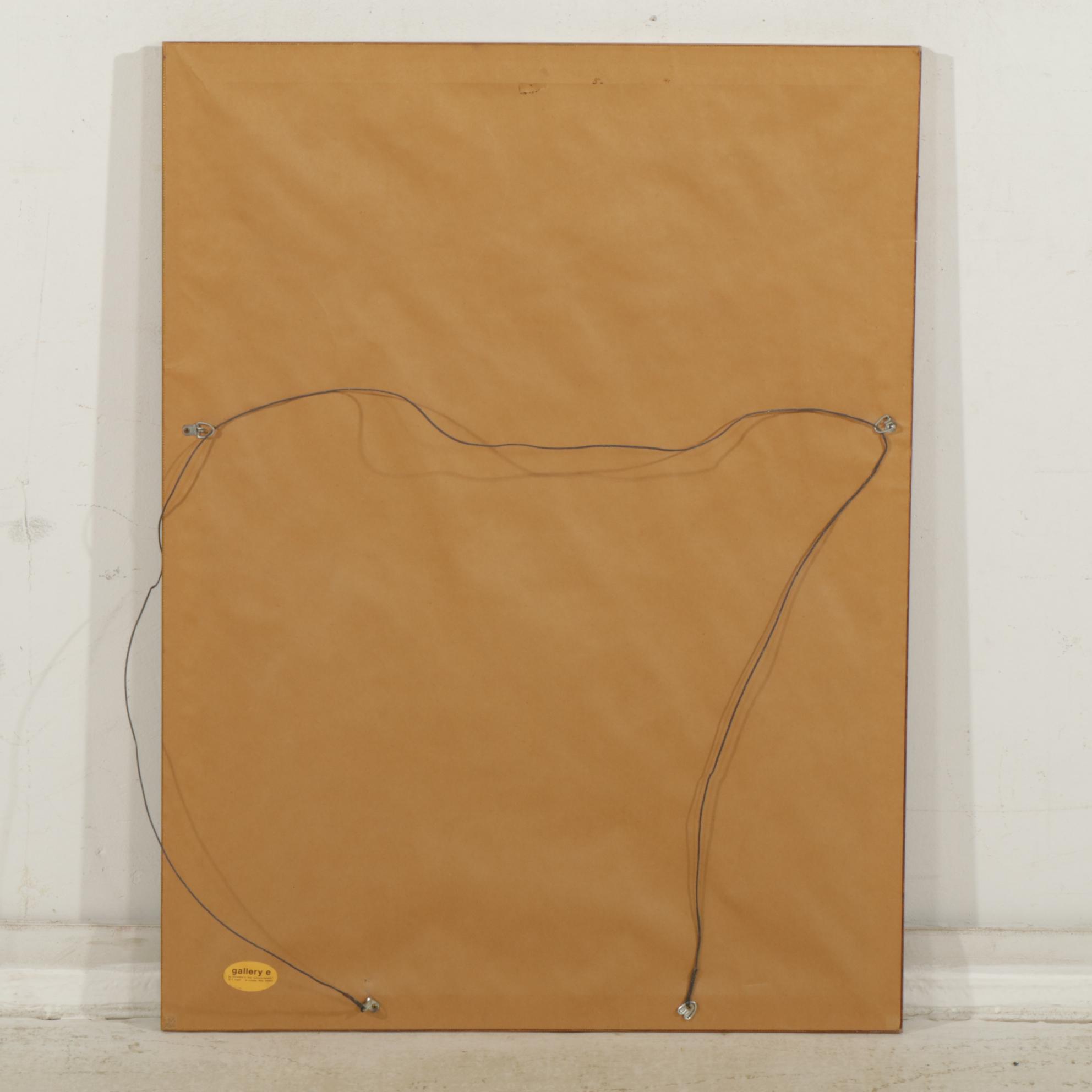 Carol Ratafia Framed Print after Watercolor Painting of Cat on a Post ...