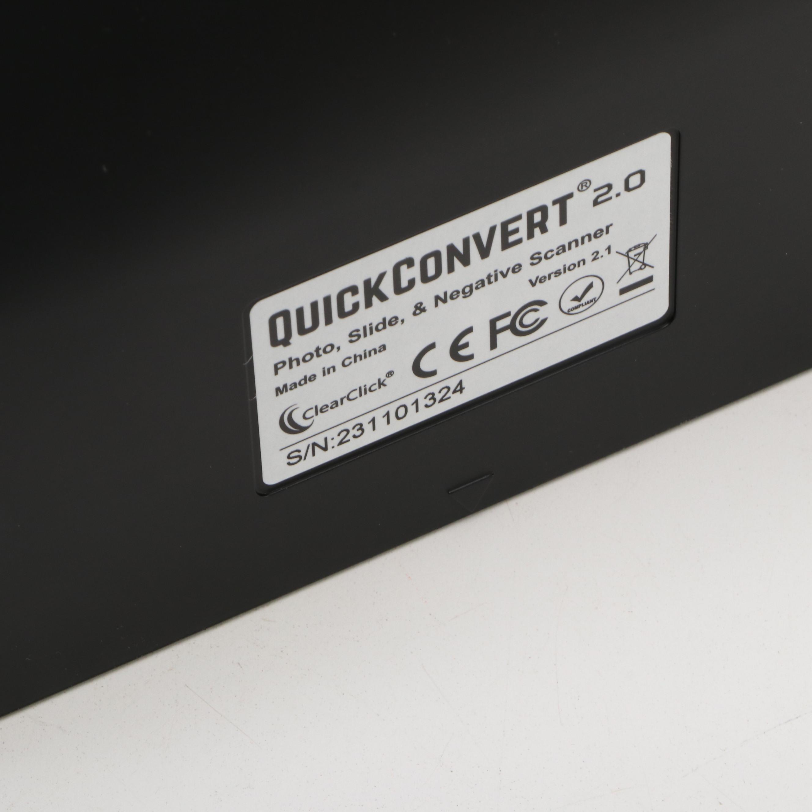 ClearClick QuickConvert 2.0 Photo Scanner | EBTH