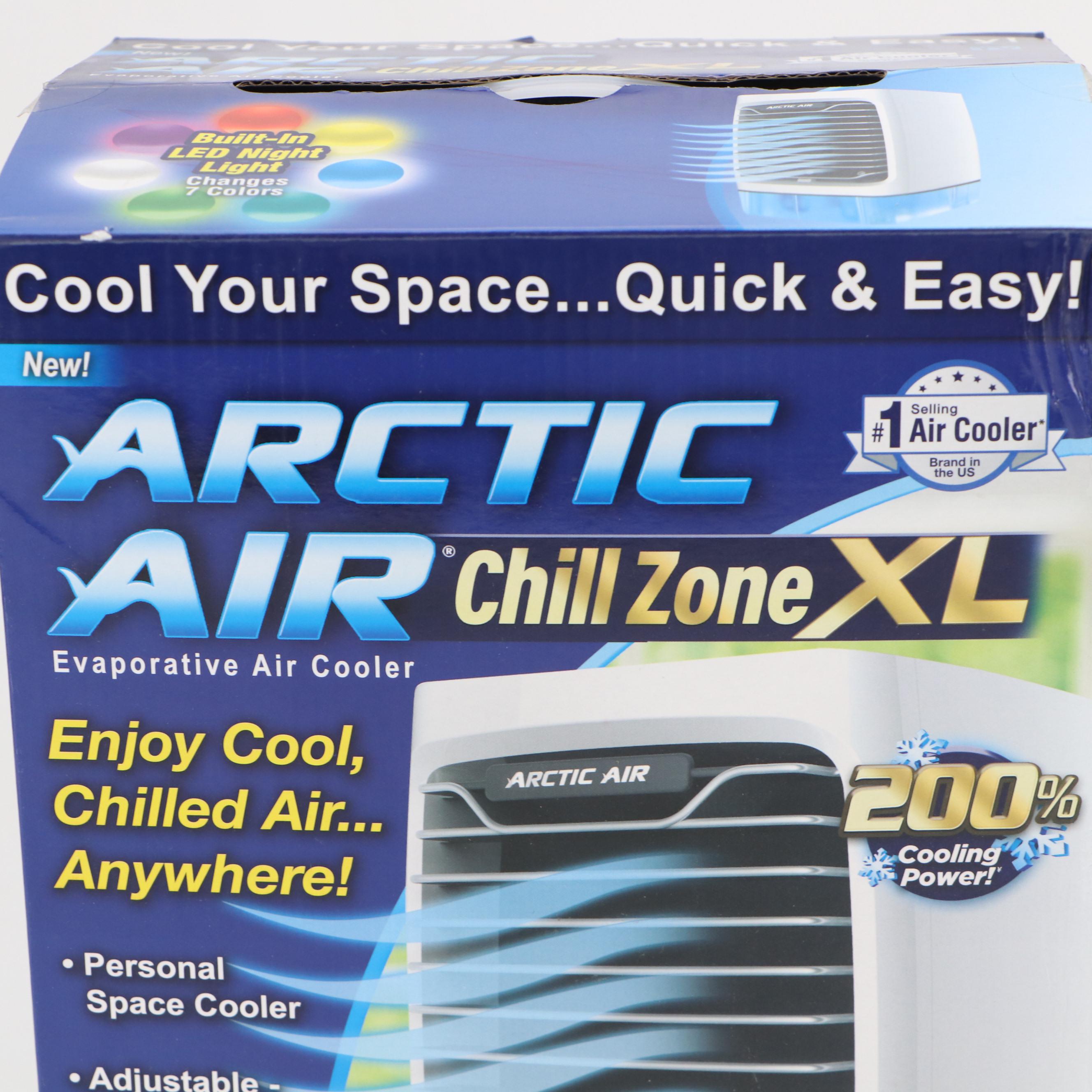 Arctic Air Chill Zone XL Air Cooler with BikeNook Bike Rack and Other ...