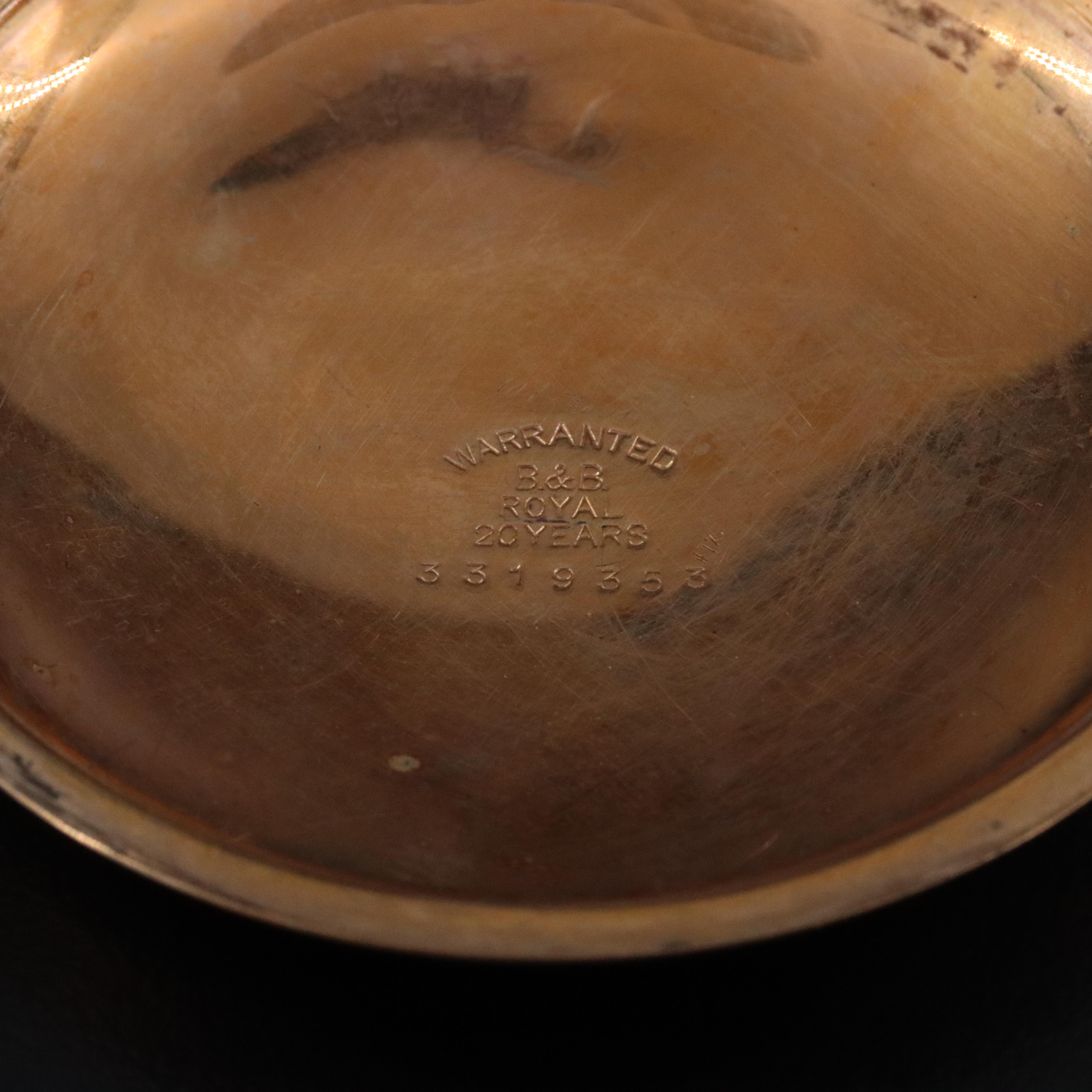 1908 Hamilton Watch Co. Gold-Filled Side Winder Pocket Watch | EBTH