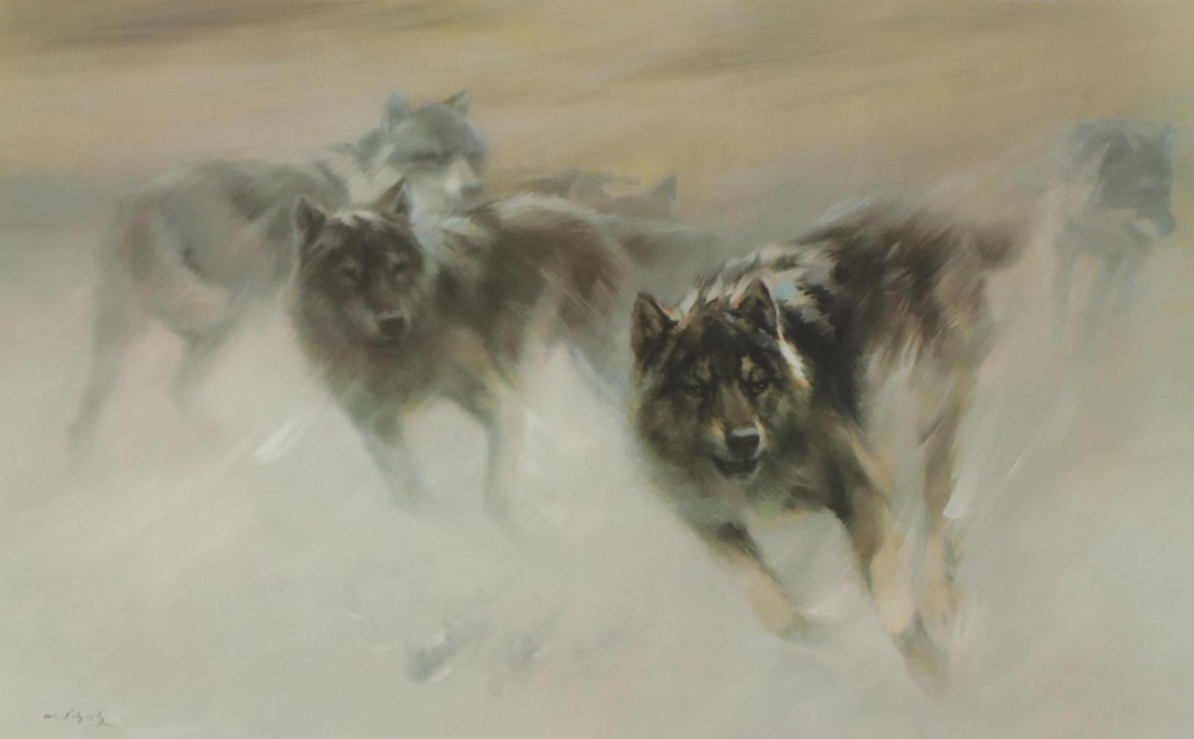 "Gray Ghosts" Signed Limited Edition Print Manfred Schatz | EBTH