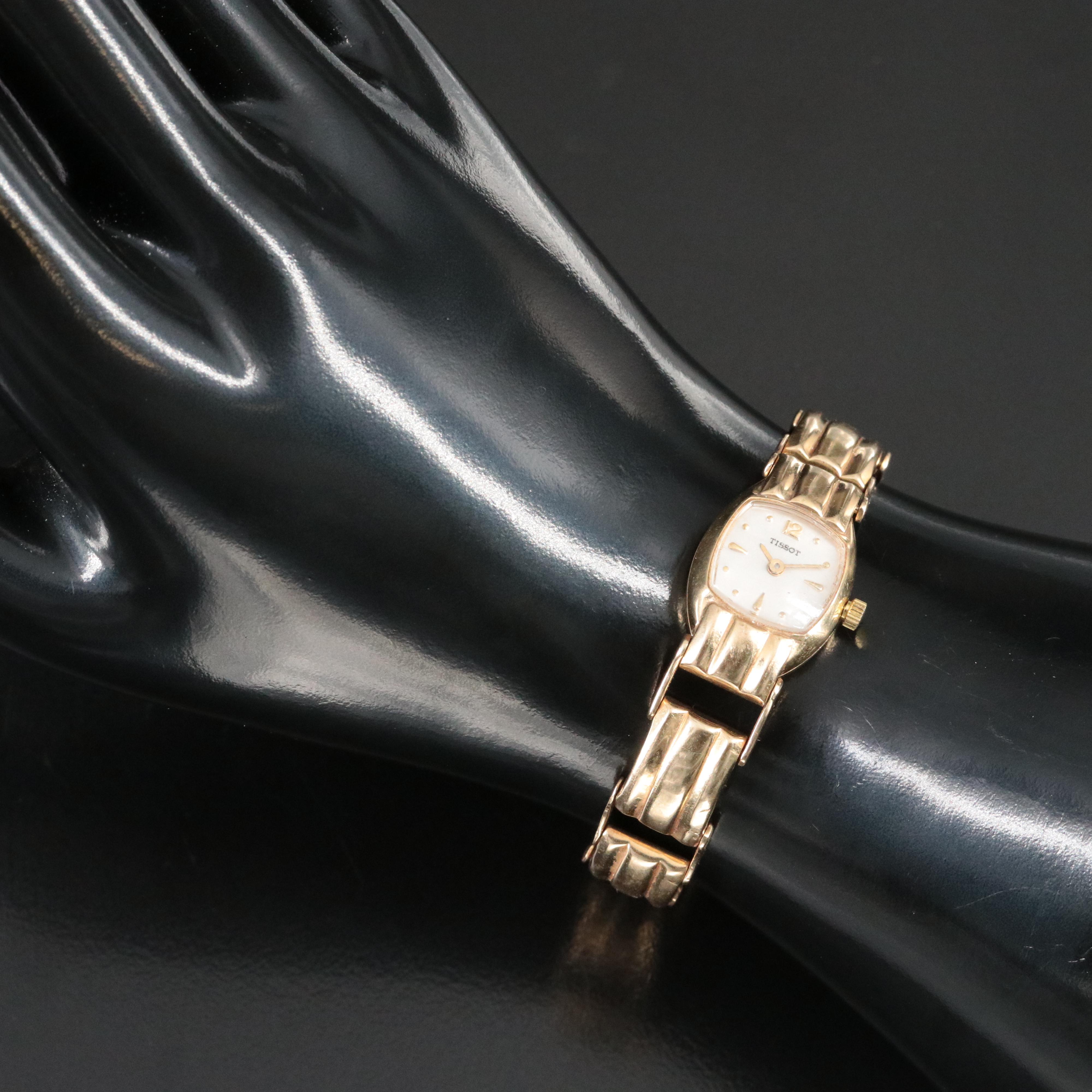 14K Tissot Quartz Conversion Watch | EBTH